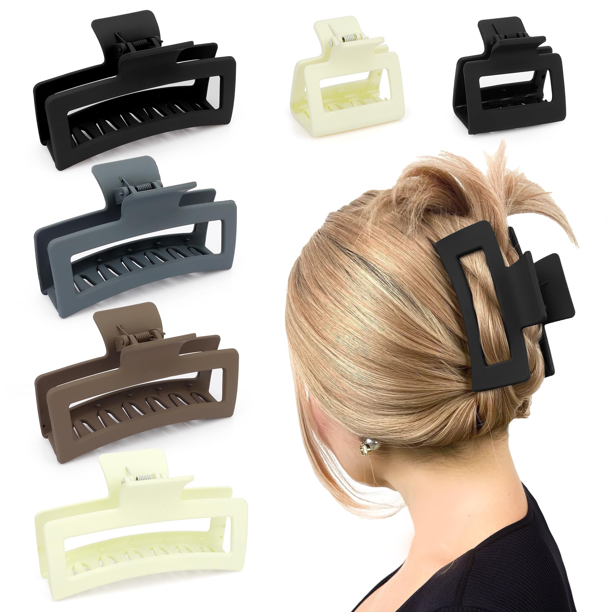 Hair Claw Clips for Women Pince A Cheveux Hair Clips for Women Claw ...