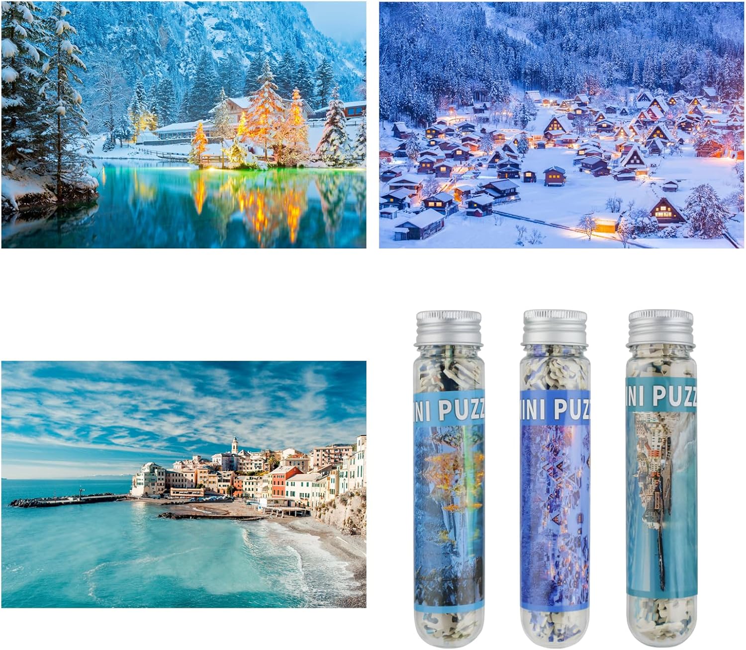 Amazon.com: Small Jigsaw Puzzles for Adults Mini Puzzles 150 Pieces ...