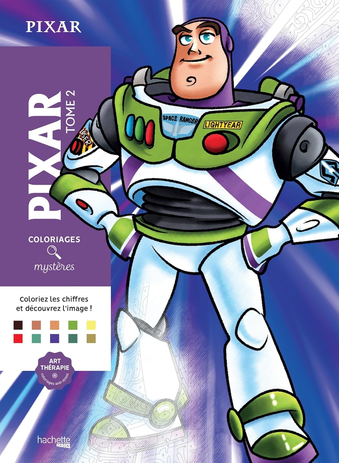 Amazon.com: Coloriages mystères Disney - Pixar Tome 2: 9782019452438 ...