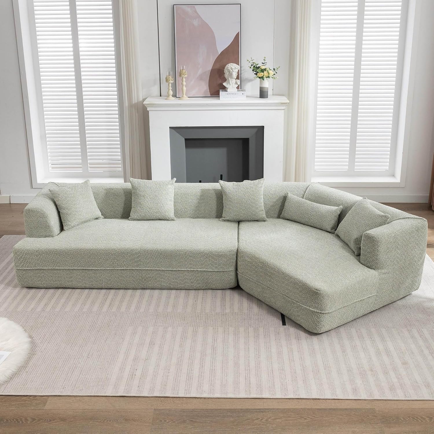 Amazon.com: DREAMODERN Modular Sectional Sofa Couch for Living Room ...