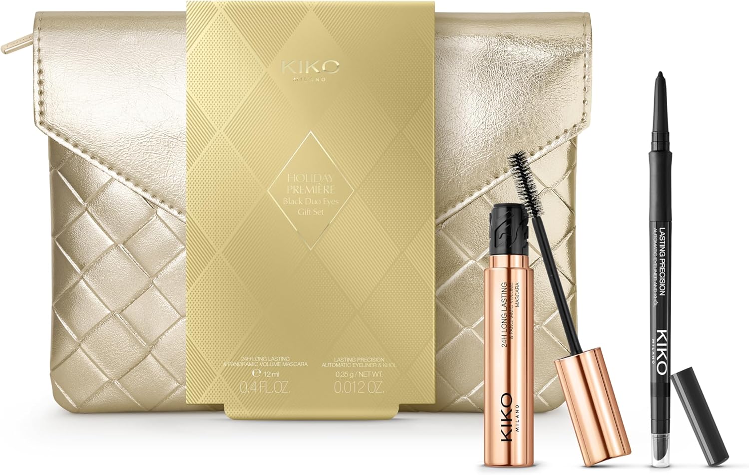 KIKO Milano Holiday Première Black Duo Eyes Gift Set | Eye Gift Set ...