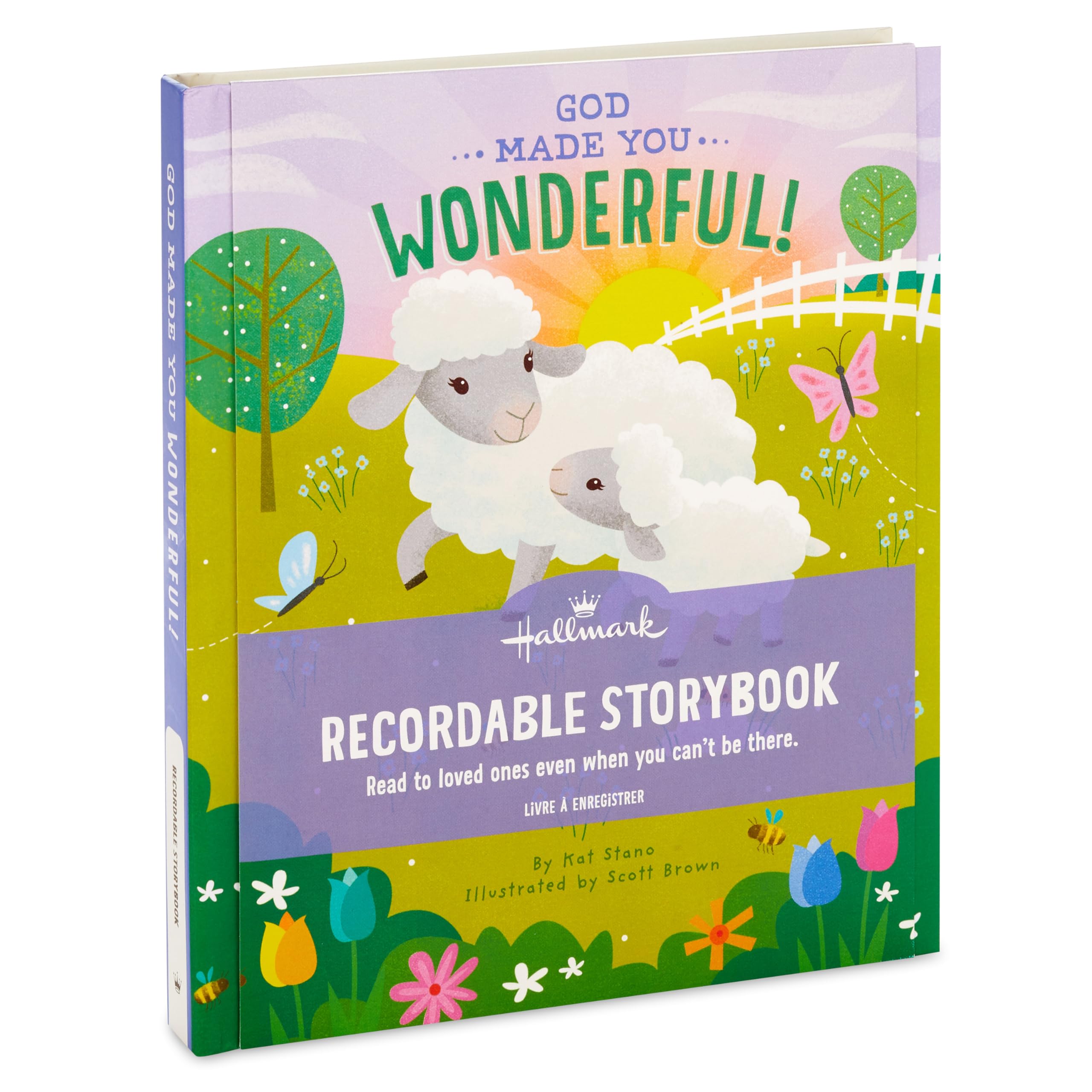 Amazon.com: Hallmark Recordable Book for Children (God Made You ...