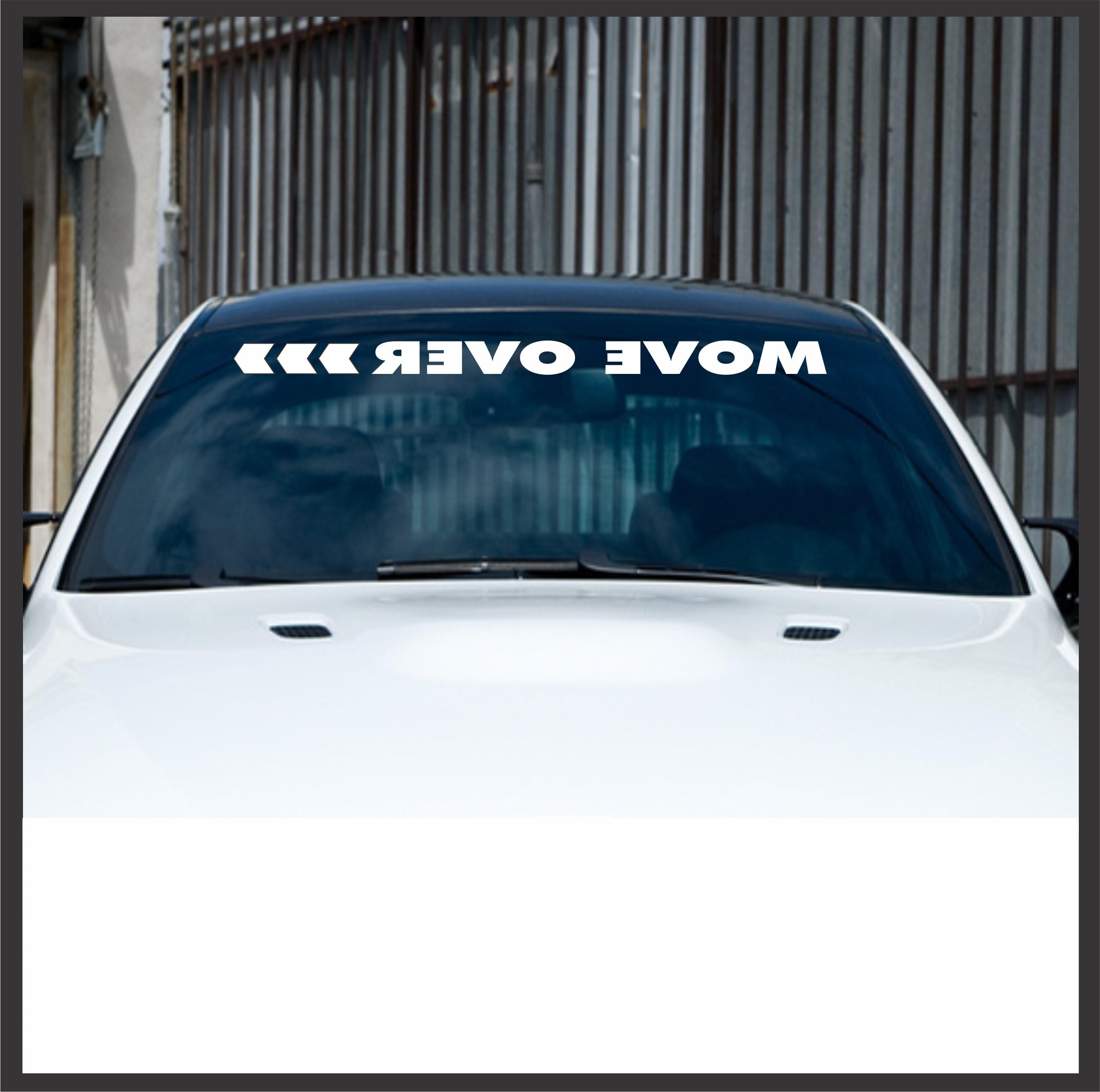 Amazon.com - Sticker Connection | Move Over Arrow Commute Fast Lane ...