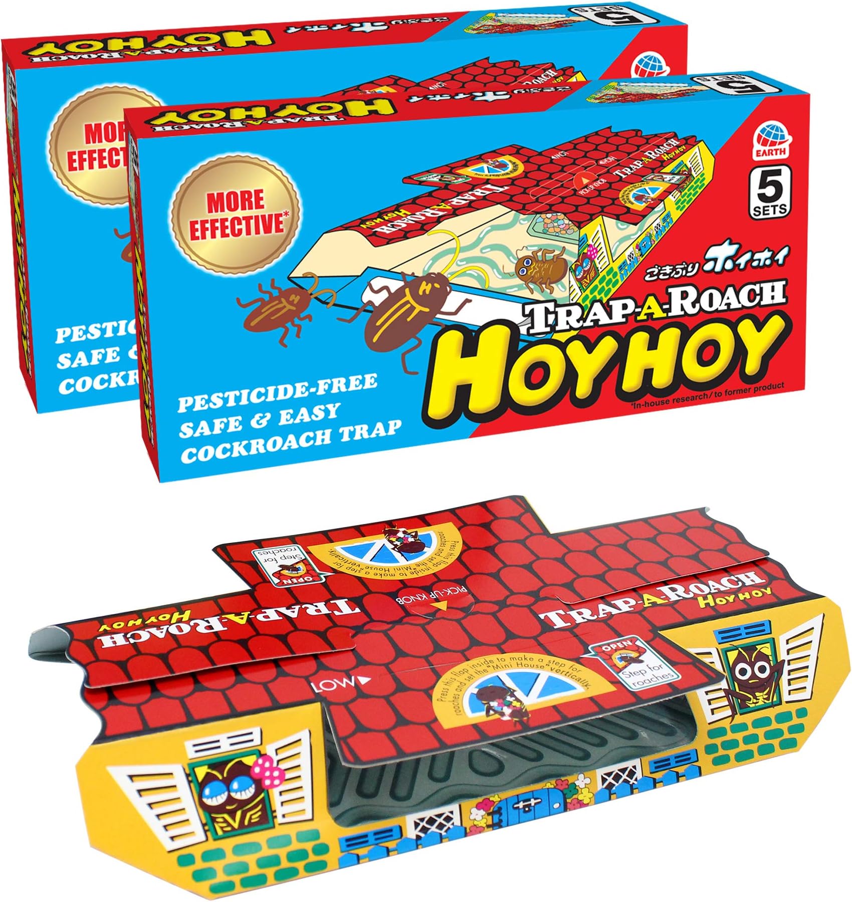 Amazon.com: Catchmaster Spider & Insect Glue Traps 45-Pk (15 Sheets ...