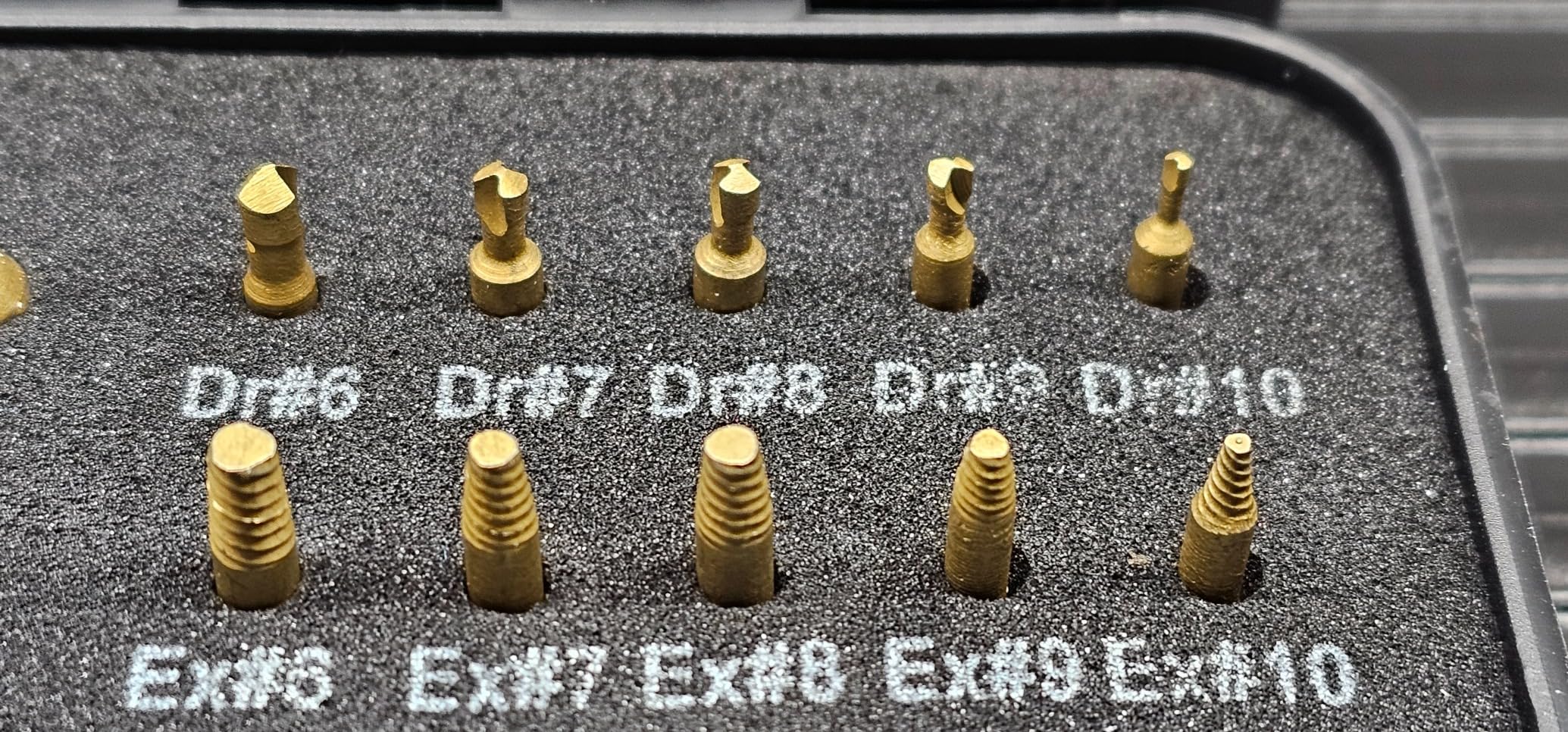 DTRUCTIEW 33PCS Titanium Damaged Screw Extractor Set, HSS 4341 Screw ...