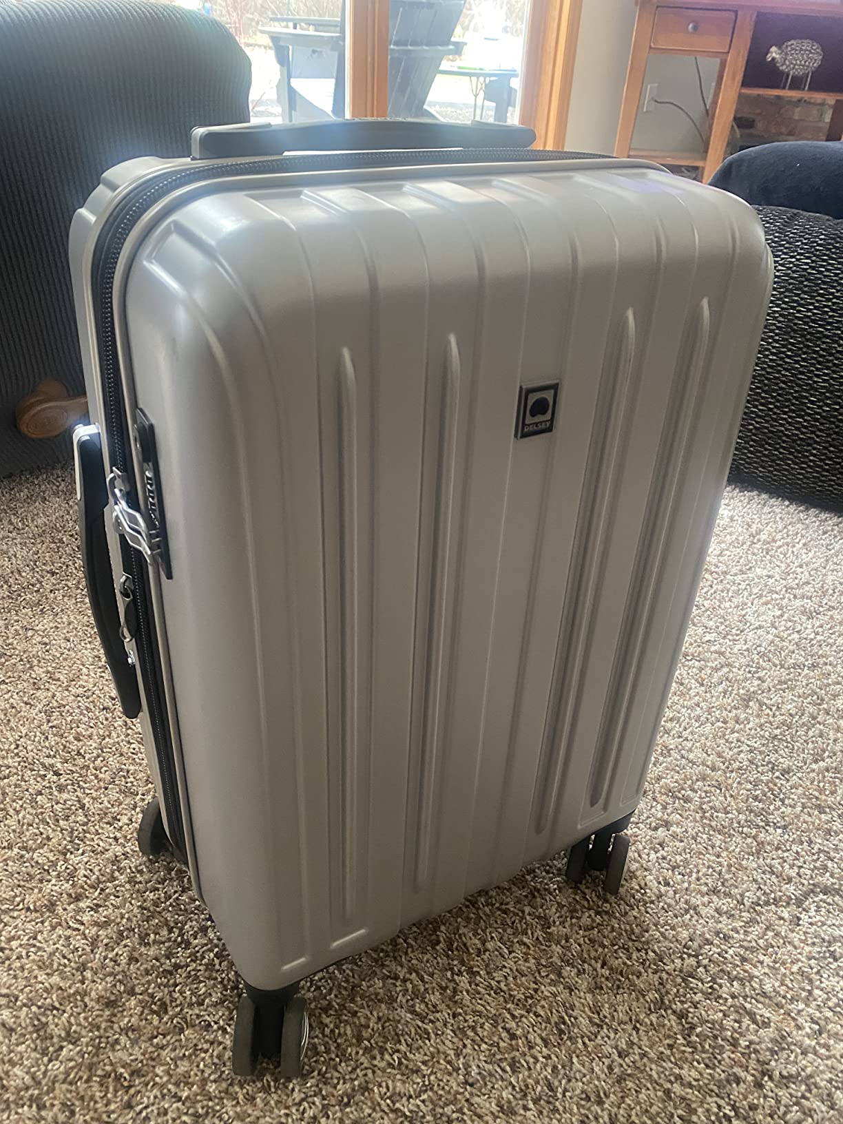 $41/mo - Finance DELSEY Paris Titanium Hardside Expandable Luggage with ...