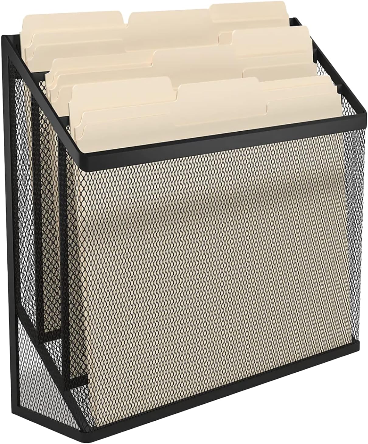 Amazon.com : 1InTheOffice 3 Tiers File Folder Organizer, Desk Sorter ...