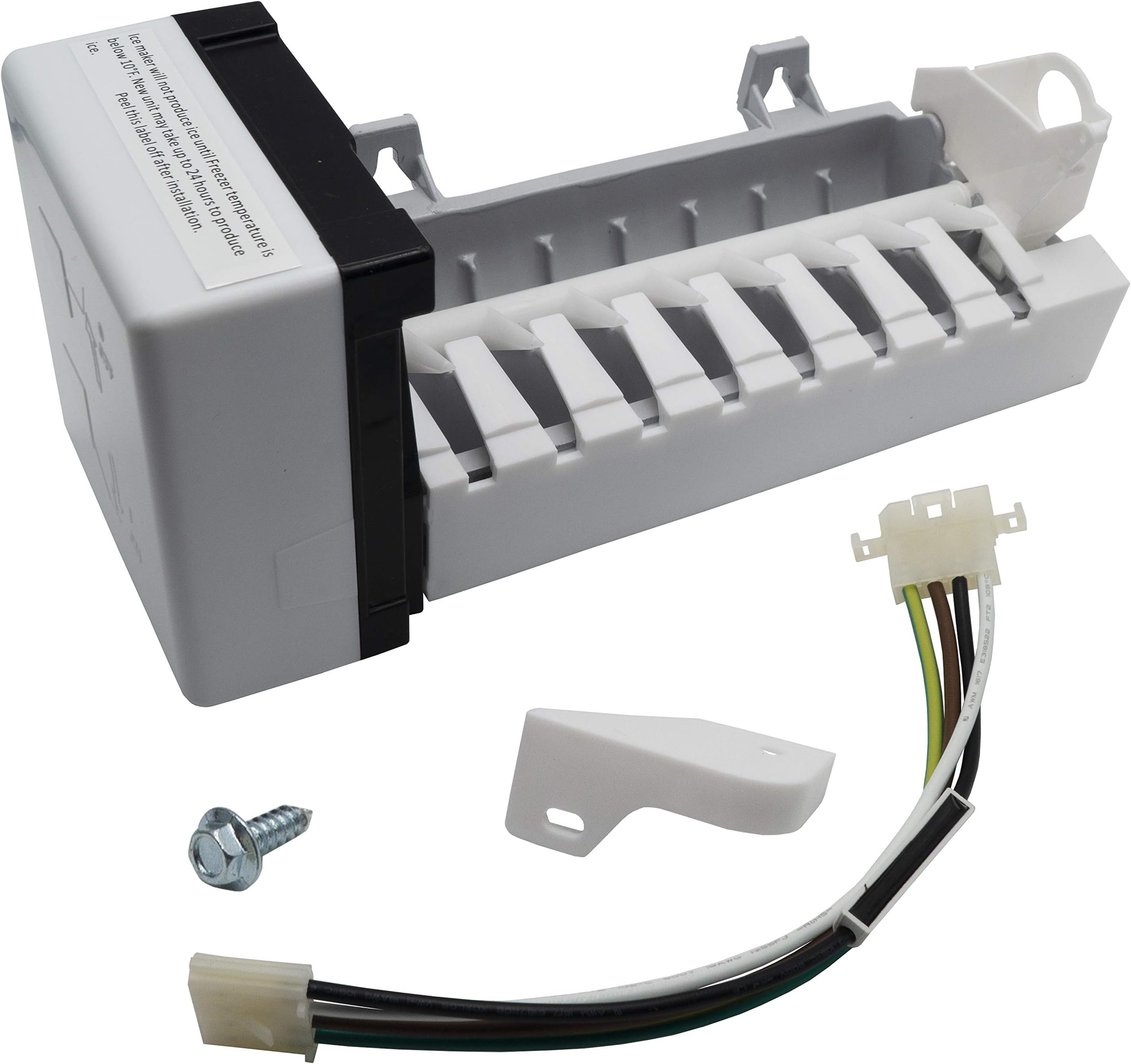 Amazon.com: Bare Ice Maker Fits Whirlpool WPW10190965 D7824706Q 4317943 ...