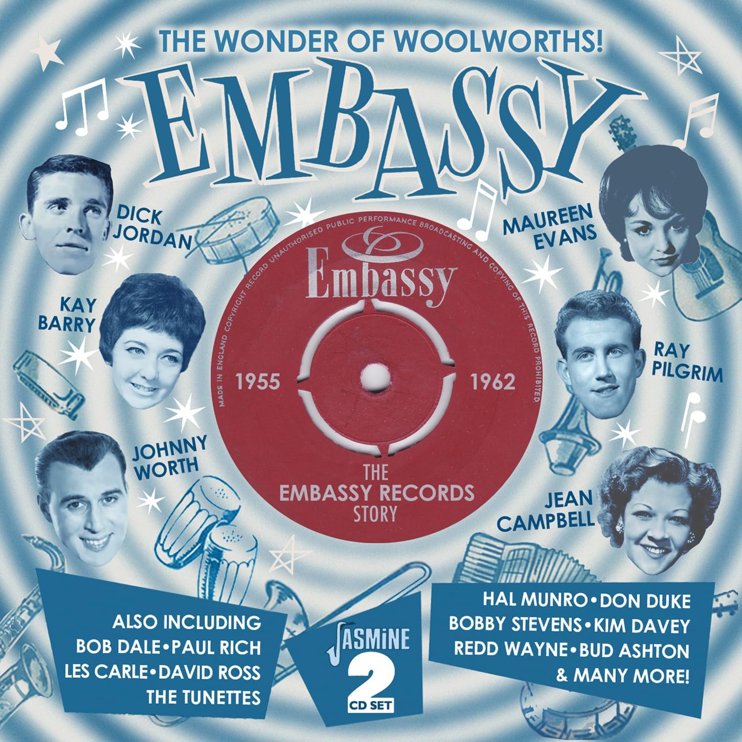Amazon.co.jp: Wonder Of Woolworths! The Embassy Records Story 1955-1962 ...