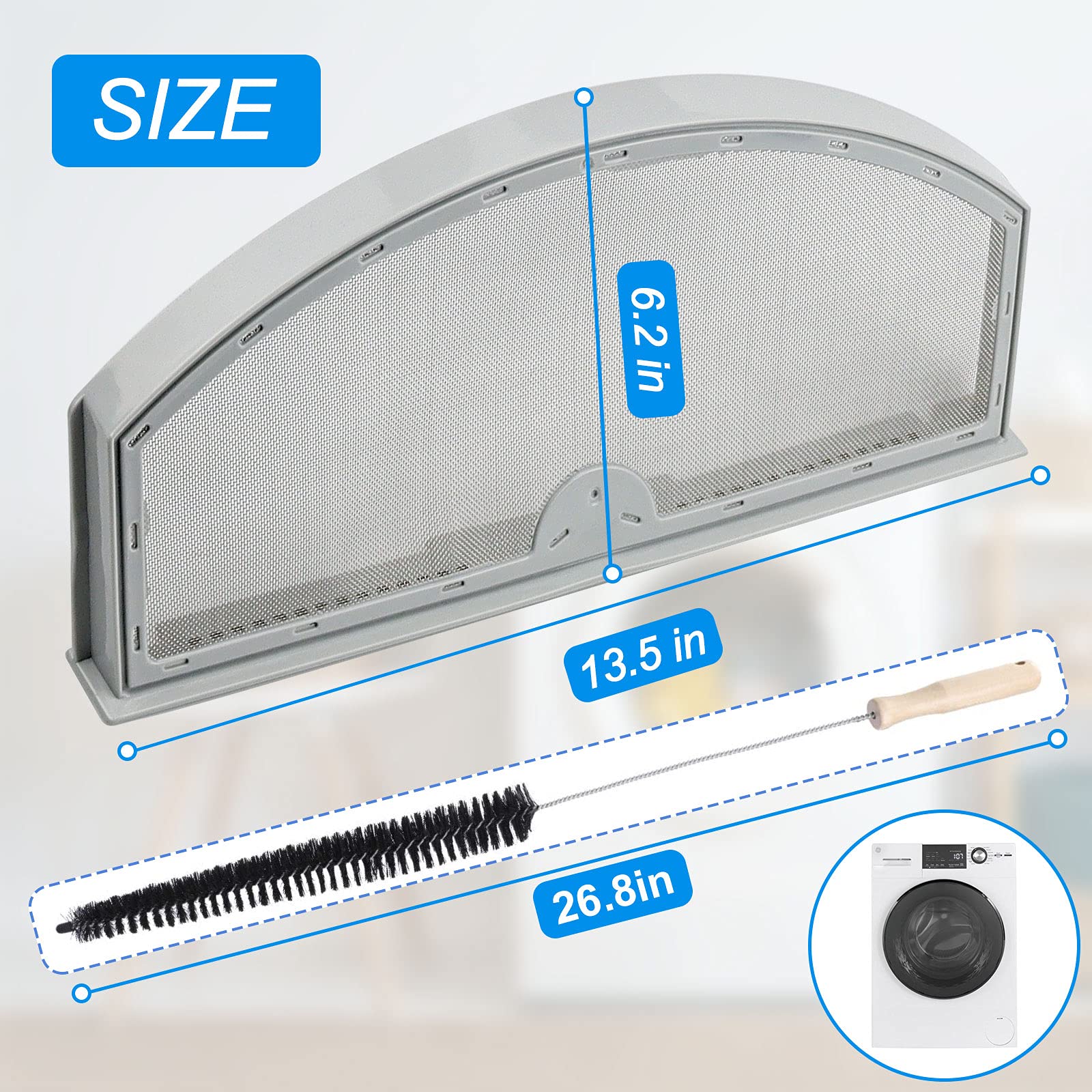 Snapklik.com : Upgraded WE03X23881 Dryer Lint Screen Filter Replacement ...