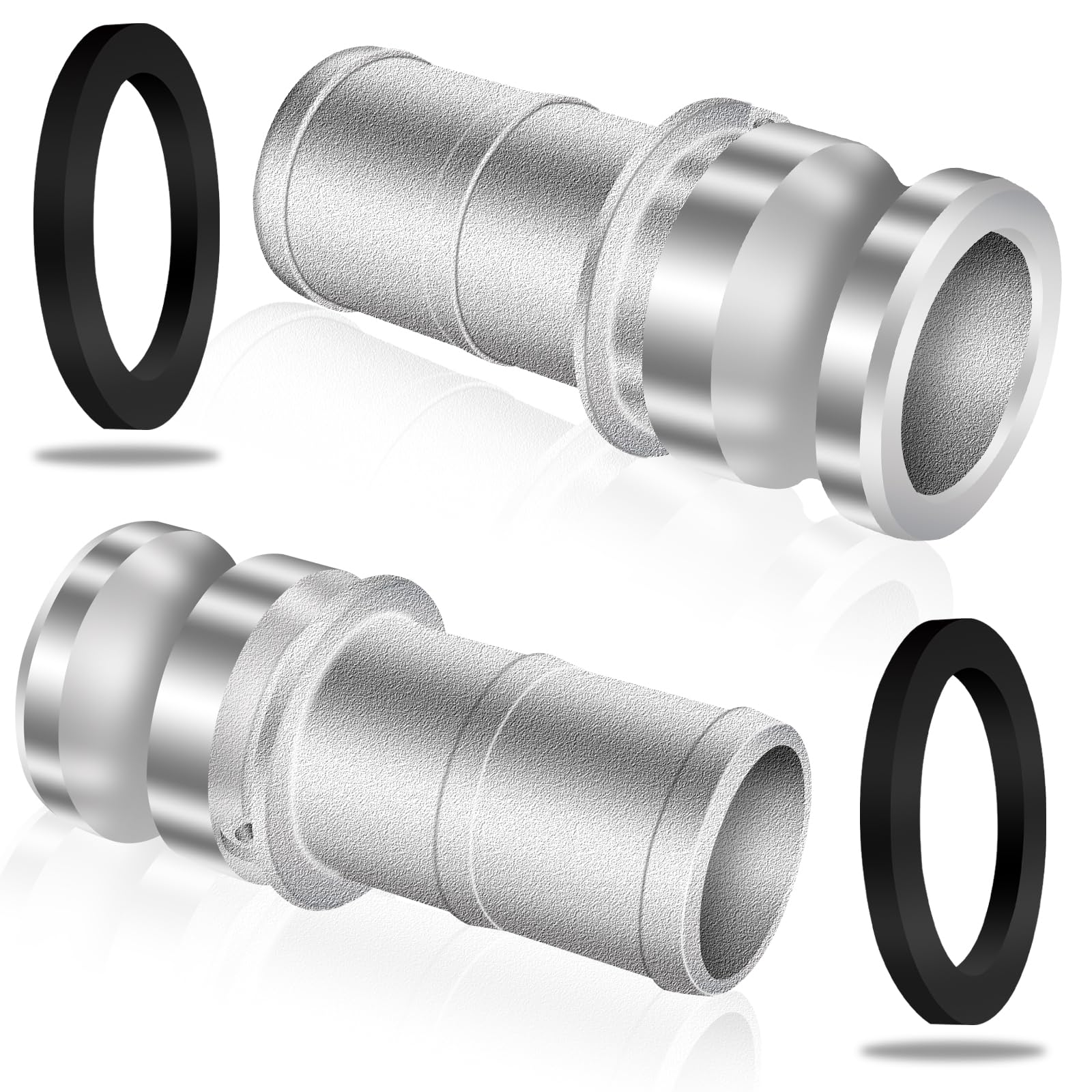 Amazon.com: 2 PCS Aluminum 2 inch cam lock Fittings Type E, Cam and ...