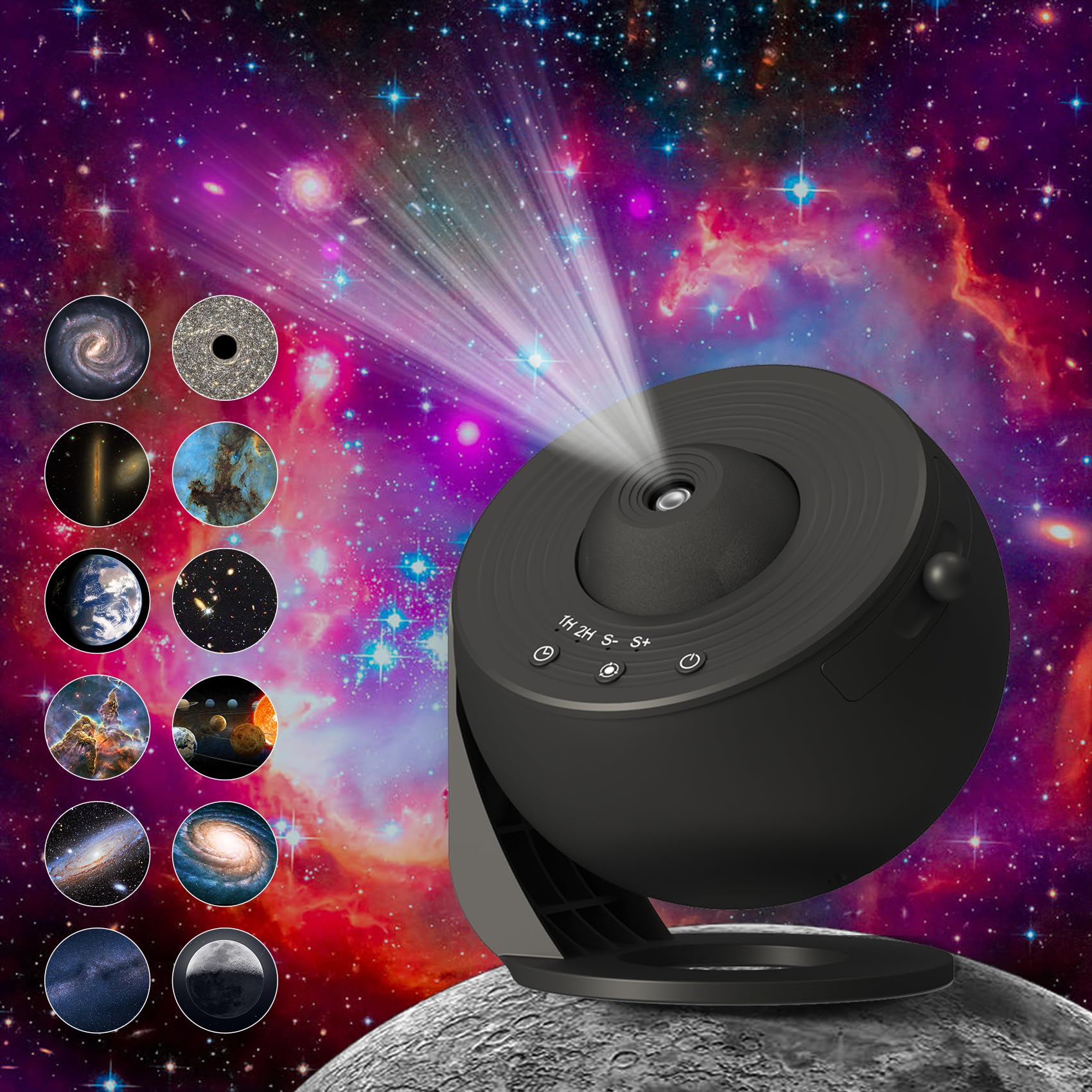 Projector Spinning Nebula Starry Sky Nebula Galaxy Projector