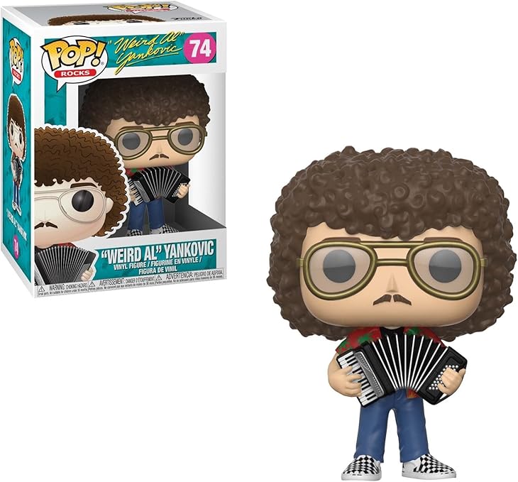 Amazon.com: Funko POP!: Rocks Weird Al Yankovic Collectible Figure ...