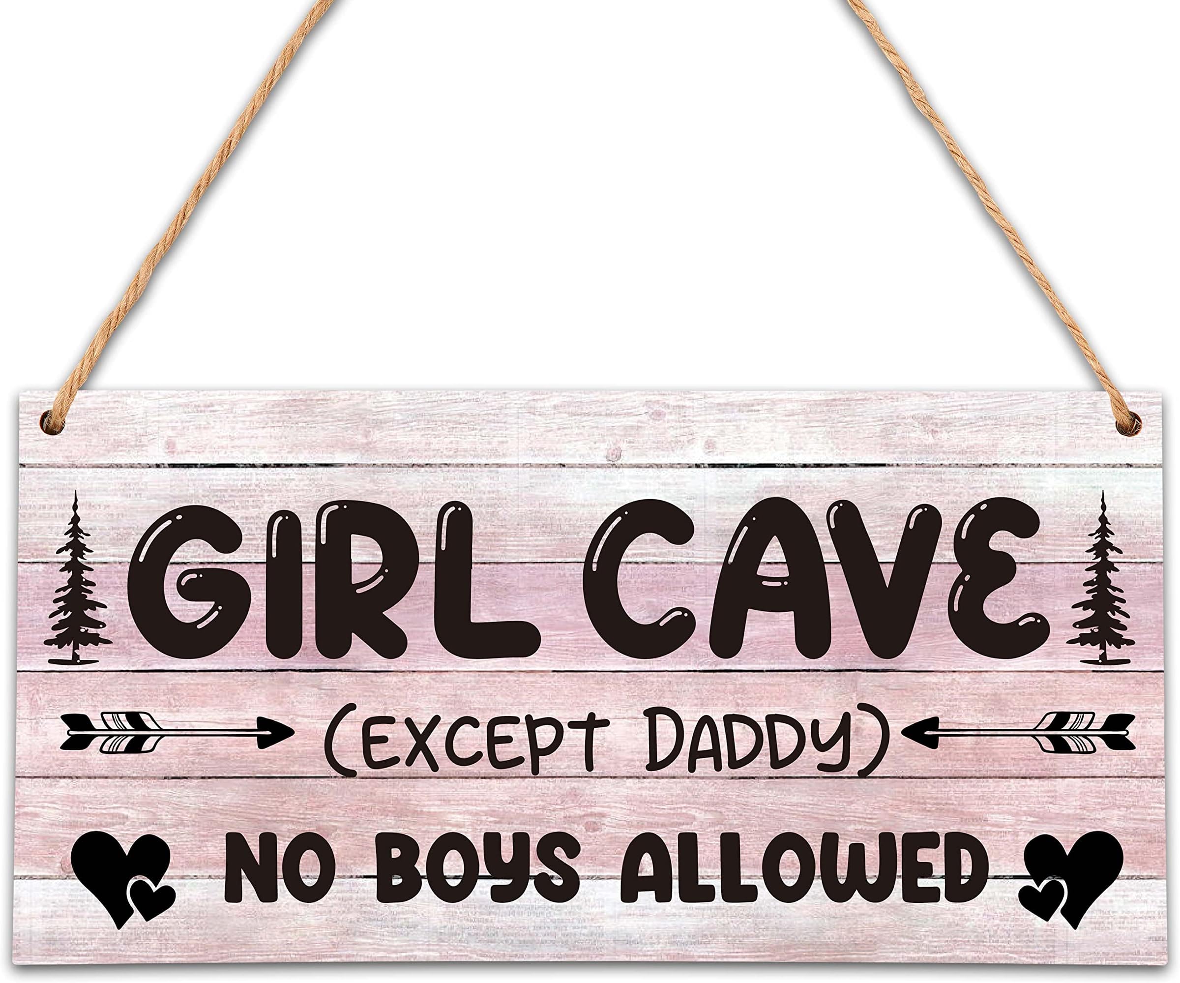 Amazon.com: Little Girls Accessories, Personalized Name's Kids Door ...