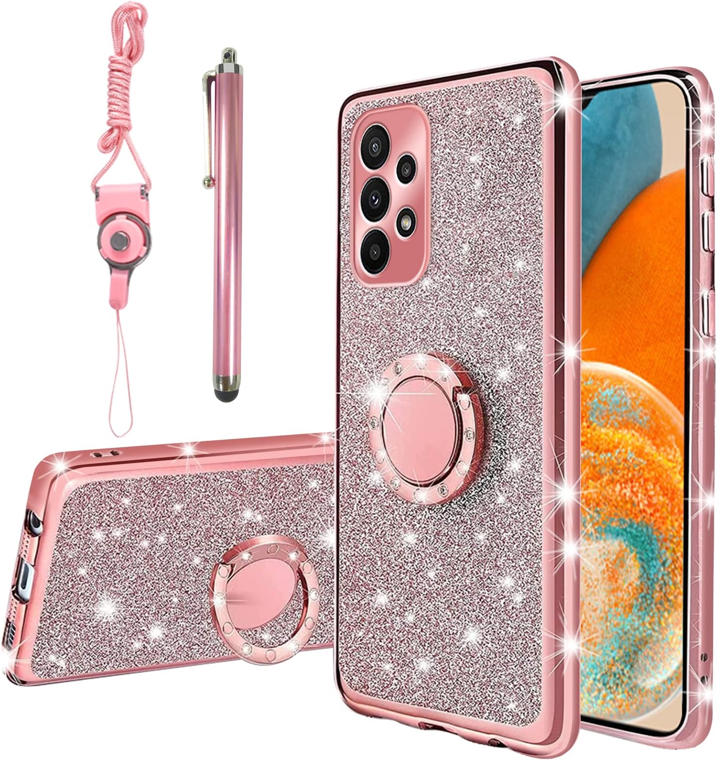 Amazon.com: for Galaxy A23 5G Case, Samsung A23 5G Case (Not for A23 5G UW) for Women Gradual ...