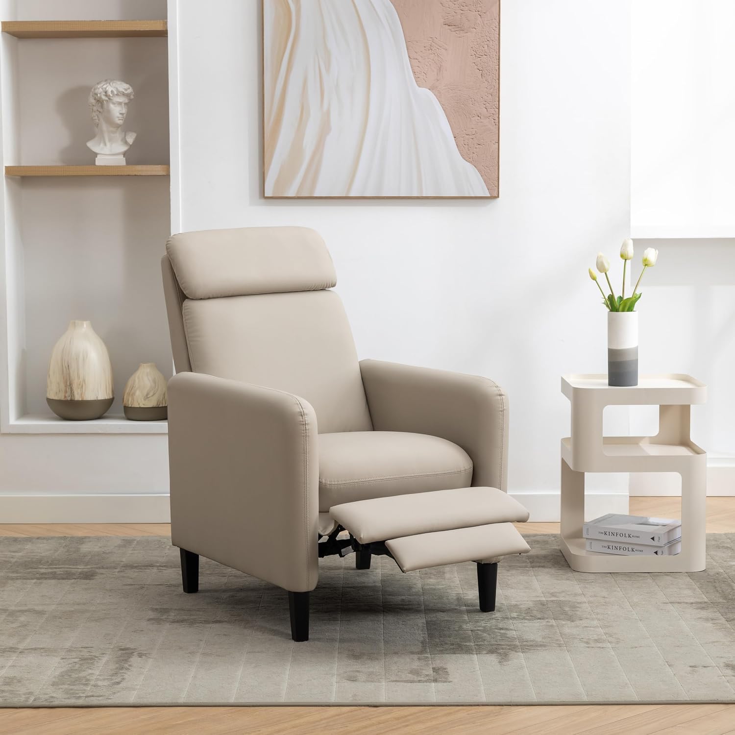 Amazon.com: JIVOIT Modern Artistic Color Design Recliner Chair, 90°~160 ...