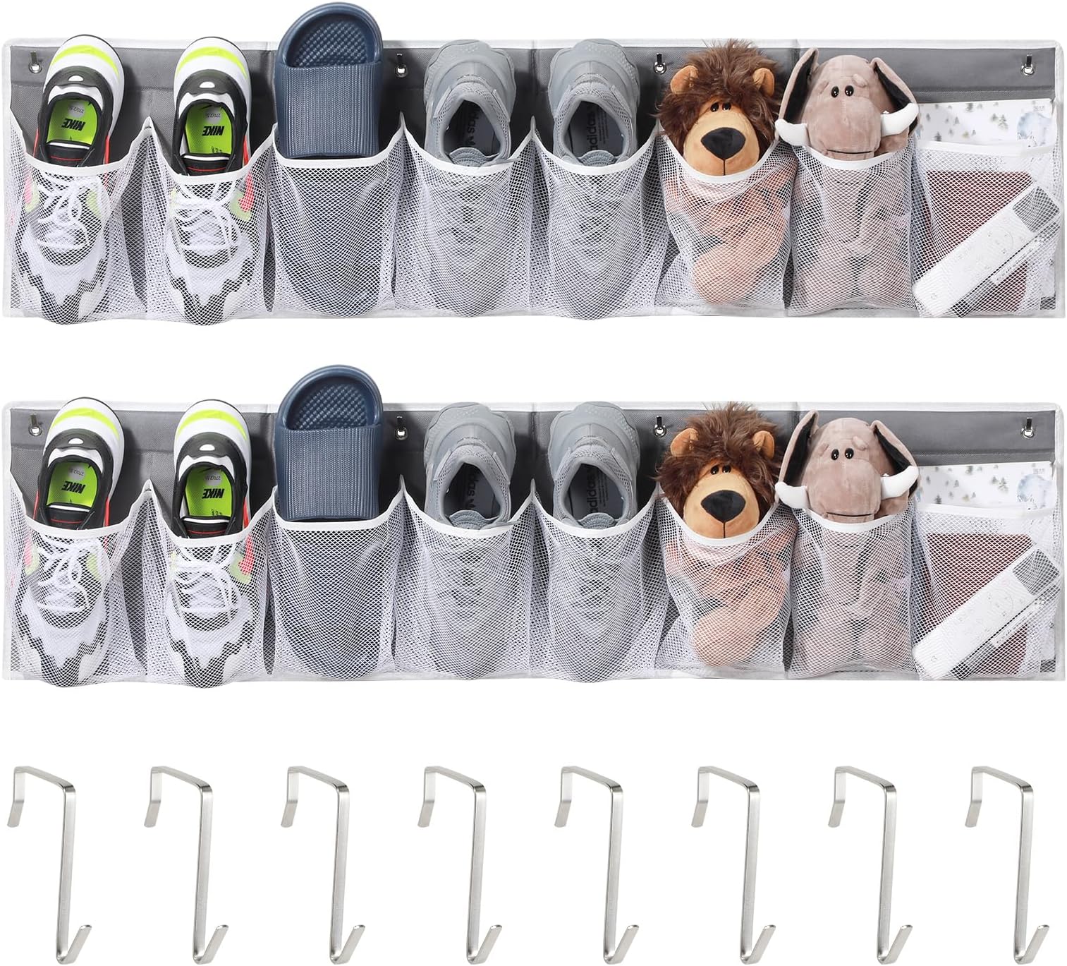 Amazon.com: AICEL RV Shoe Storage, 10 Pockets RV Shoe Organizer ...