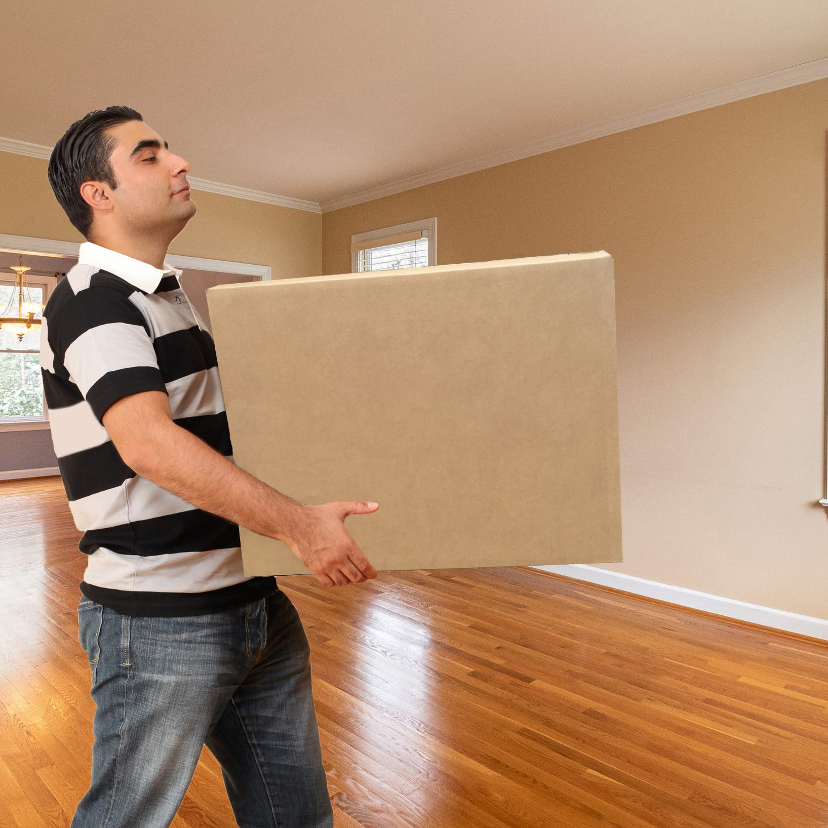 Large Moving Boxes (6 Pack) 20x20x15-inches Packing Cardboard Box