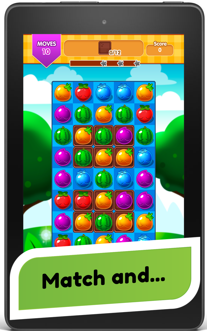 Block Merge Puzzle - Blast and Match 3 Candy Fruits - App on the Amazon ...