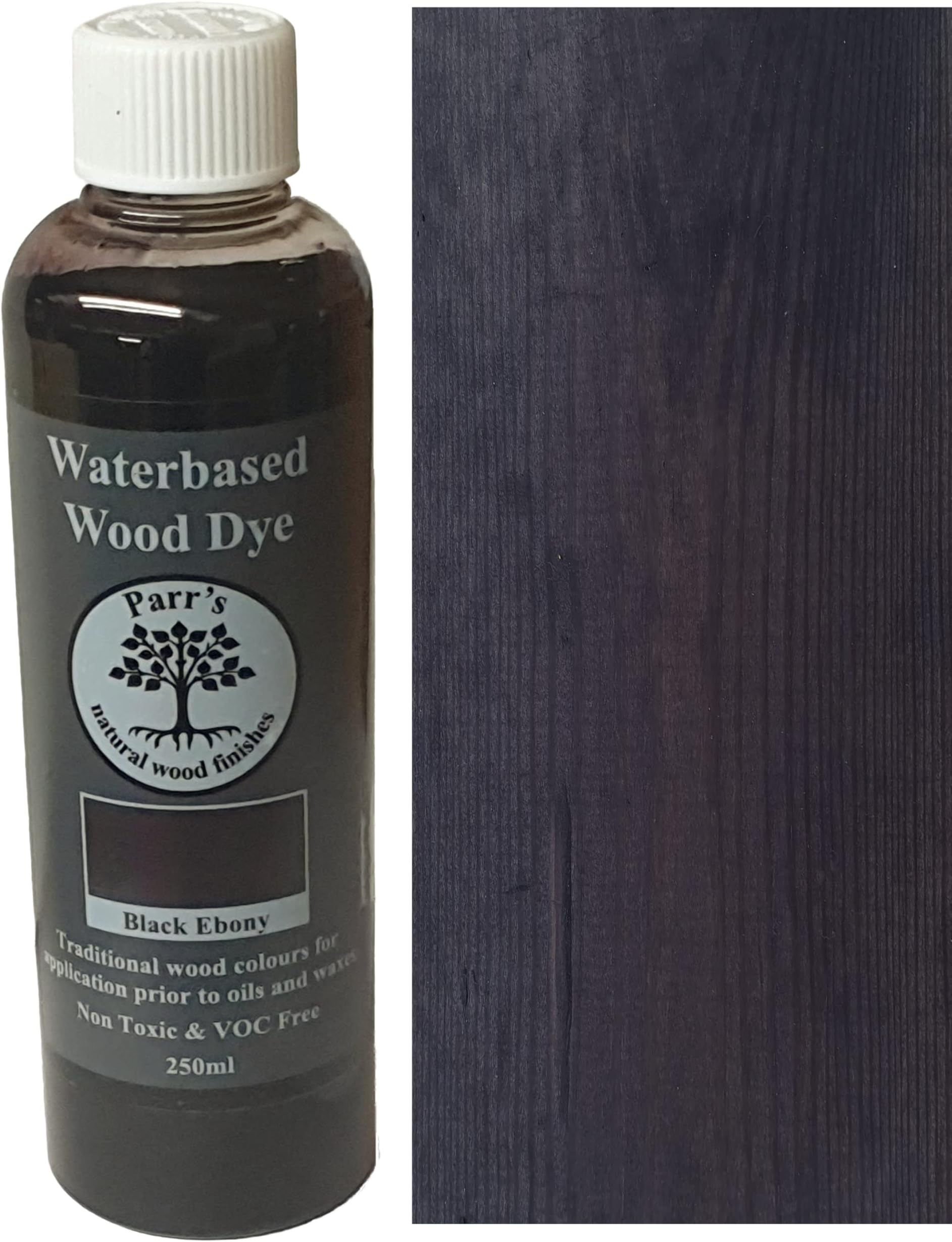 Parr's Water Based Wood Stain - Environmentally Friendly VOC Free - for ...