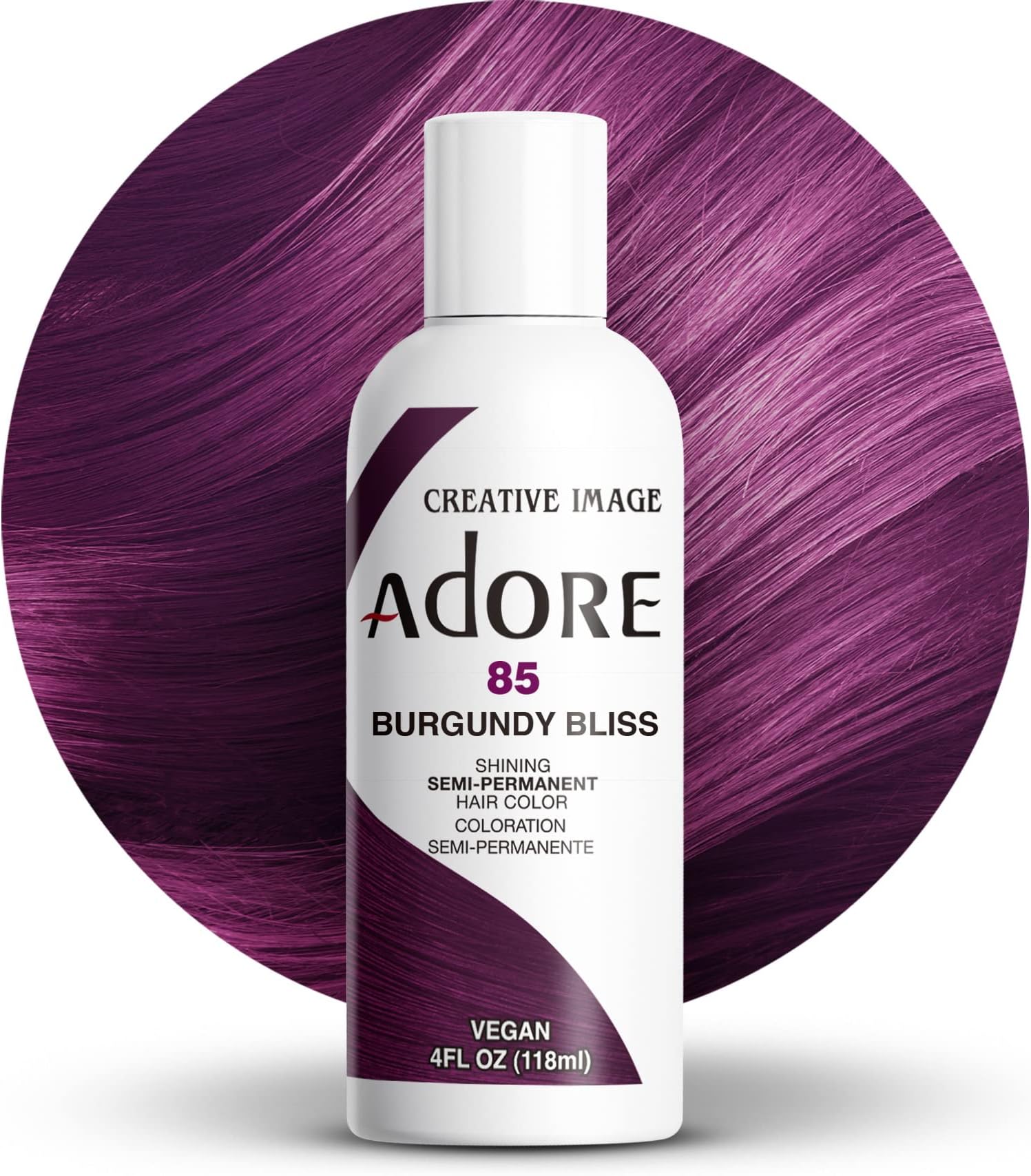 Amazon.com : Adore Semi Permanent Hair Color - Vegan and Cruelty-Free ...
