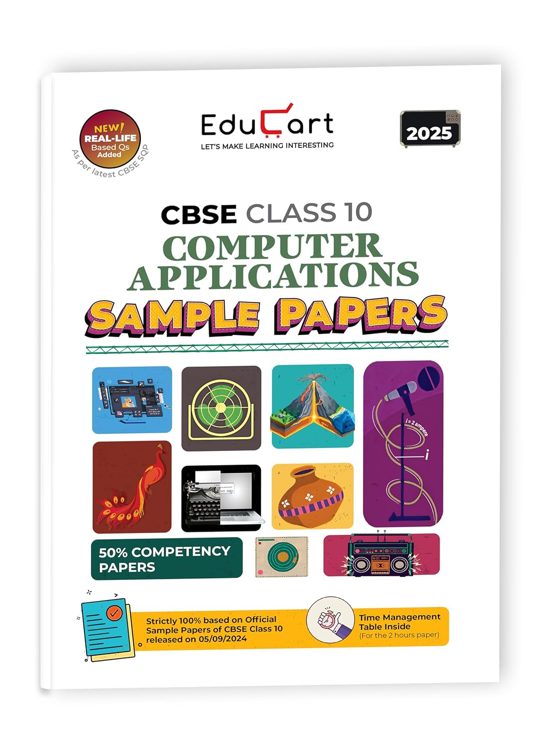 Educart CBSE Sample Question Papers Class 10 Computer Application Book ...