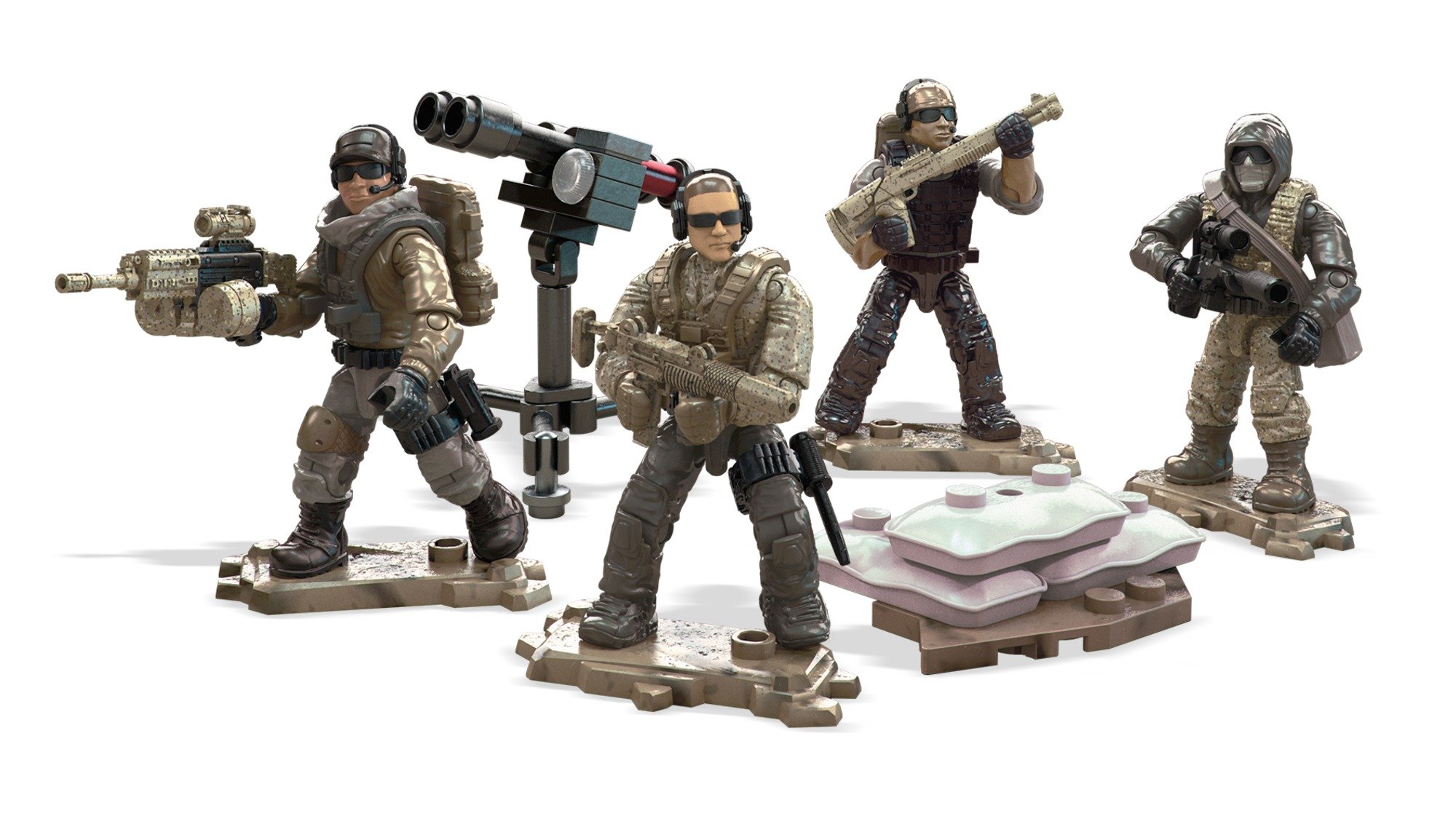 Mega Construx Call Of Duty Desert Troop Pack Building Set | Desertcart UAE