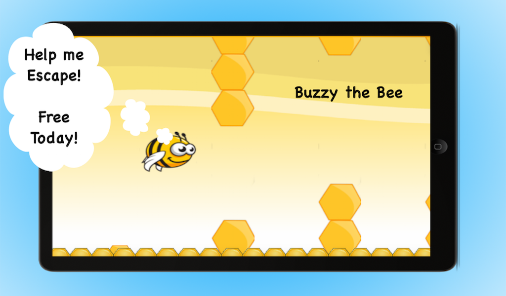 Buzzy Bee, A Flappy game - App on Amazon Appstore