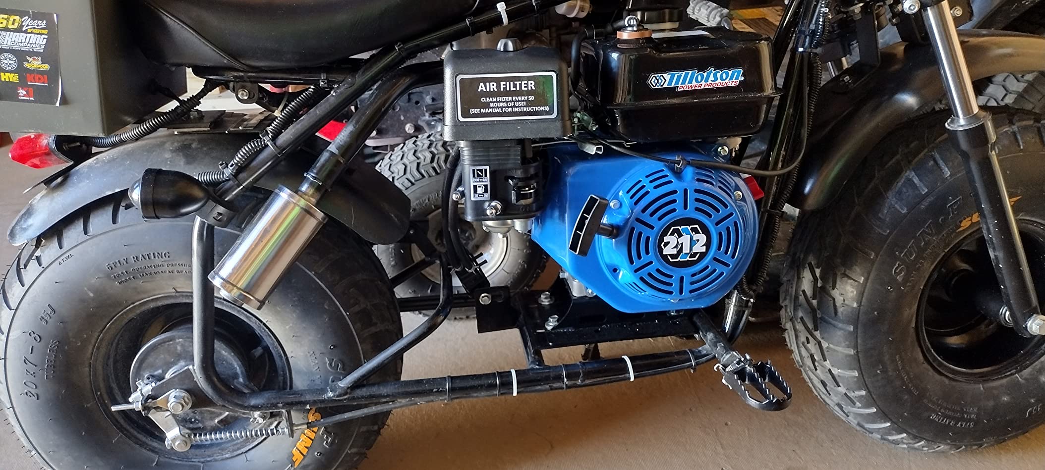 $9/mo - Finance Exhaust With Muffler for: Coleman CT200U-EX Camo 196cc ...