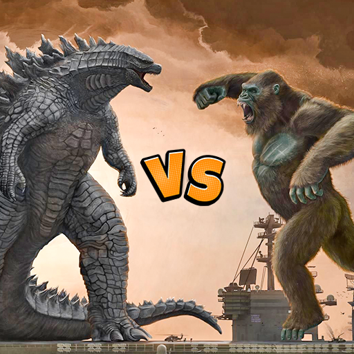 Giant Kaiju Godzilla Monster & Bigfoot King Kong Gorilla Vice City ...
