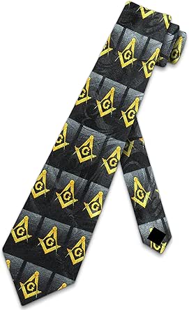 Amazon.com: Steven Harris Masonic Ties Mens Freemason Necktie Mason Tie ...