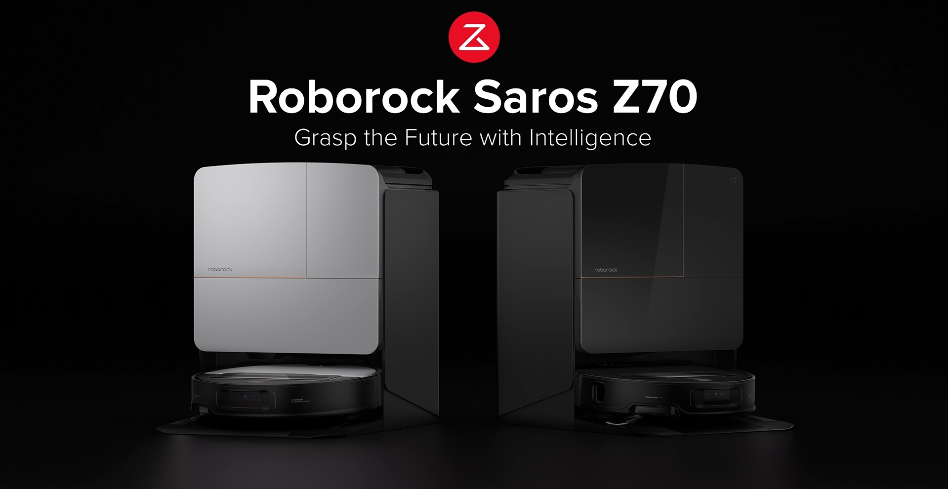 Watch roborock Saros Z70 Robot Vacuum and Mop - Black on Amazon Live