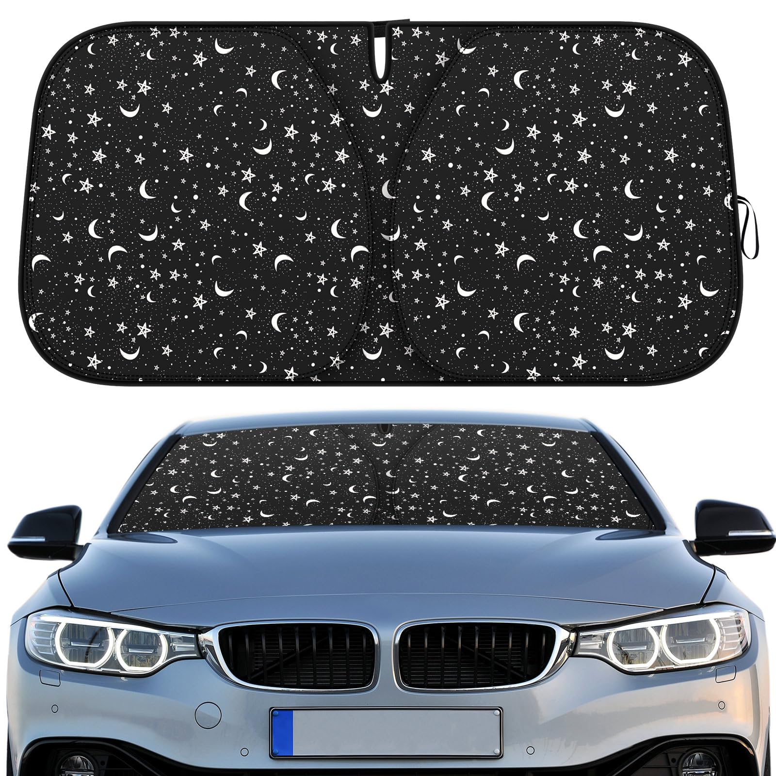 Snapklik.com : Woanger Windshield Sun Shade Foldable Car Front Window ...