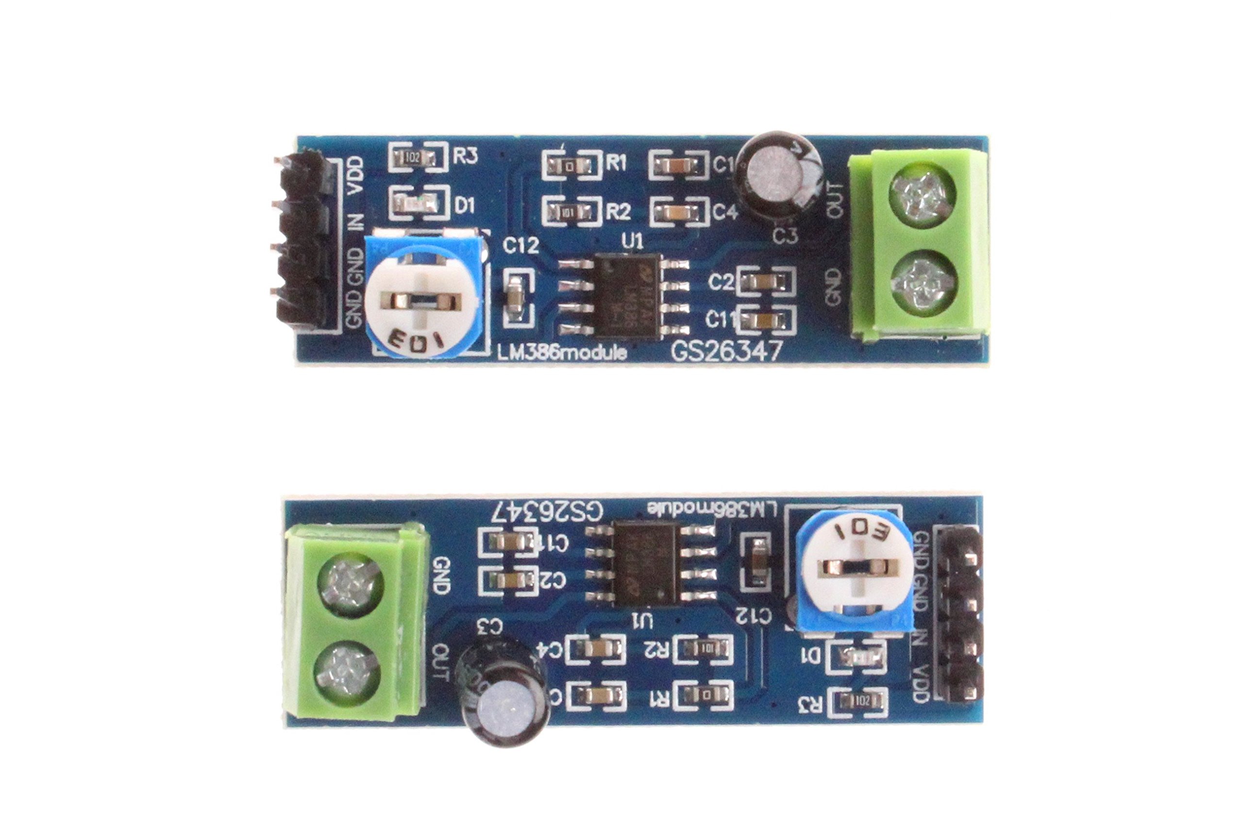 Snapklik.com : NOYITO LM386 Audio Amplifier Module 200 Times Gain ...