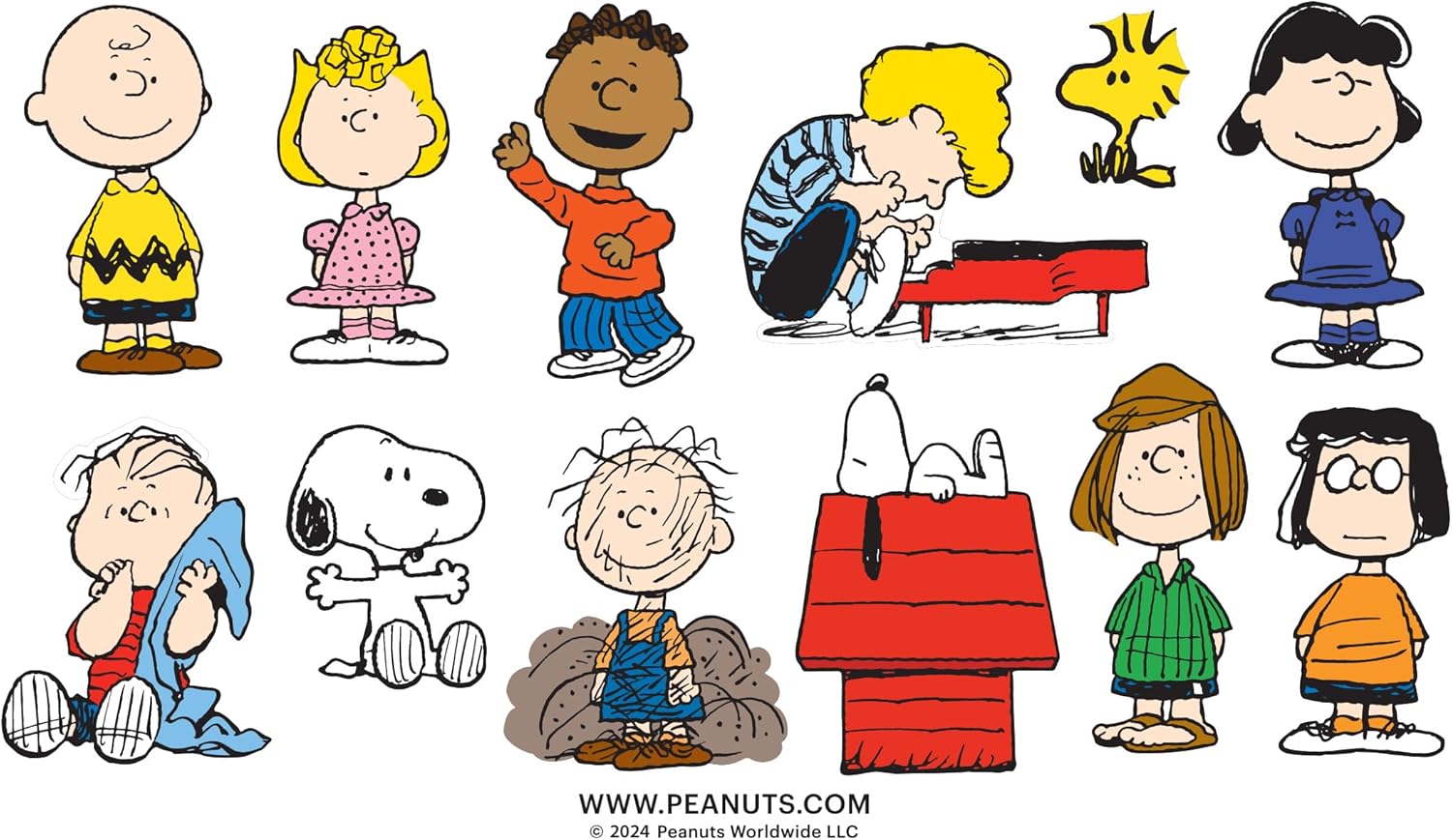 Amazon.com: RoseArt - Mini Shaped - Peanuts - 500 Piece Jigsaw Puzzle ...