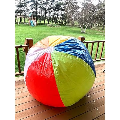 Top Race 5 Foot Giant Beach Ball Large Beach Balls - | Ubuy Bahrain