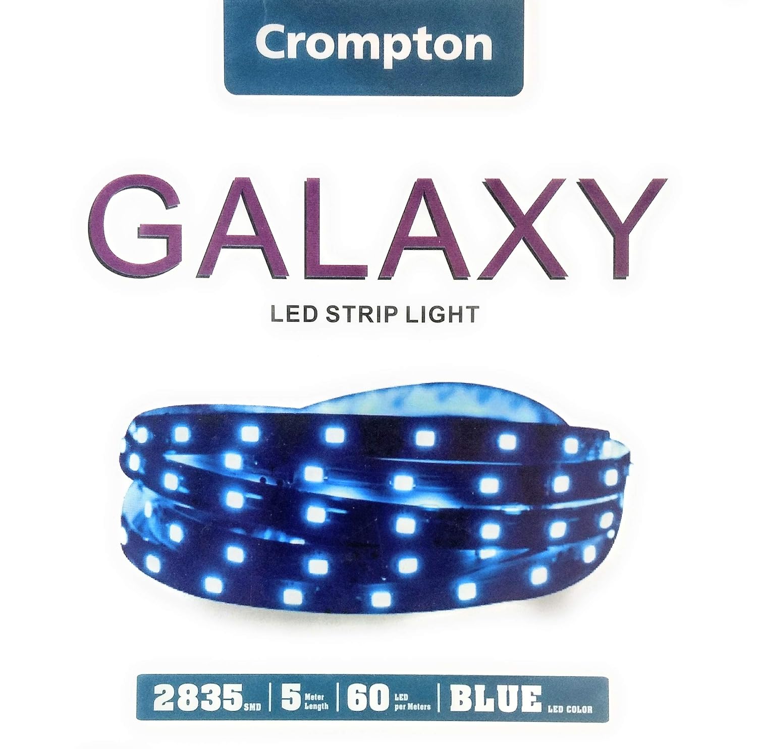 Buy Compton Galaxy Strip LED Light 5 Meter - (60LED per Meter) (Blue ...