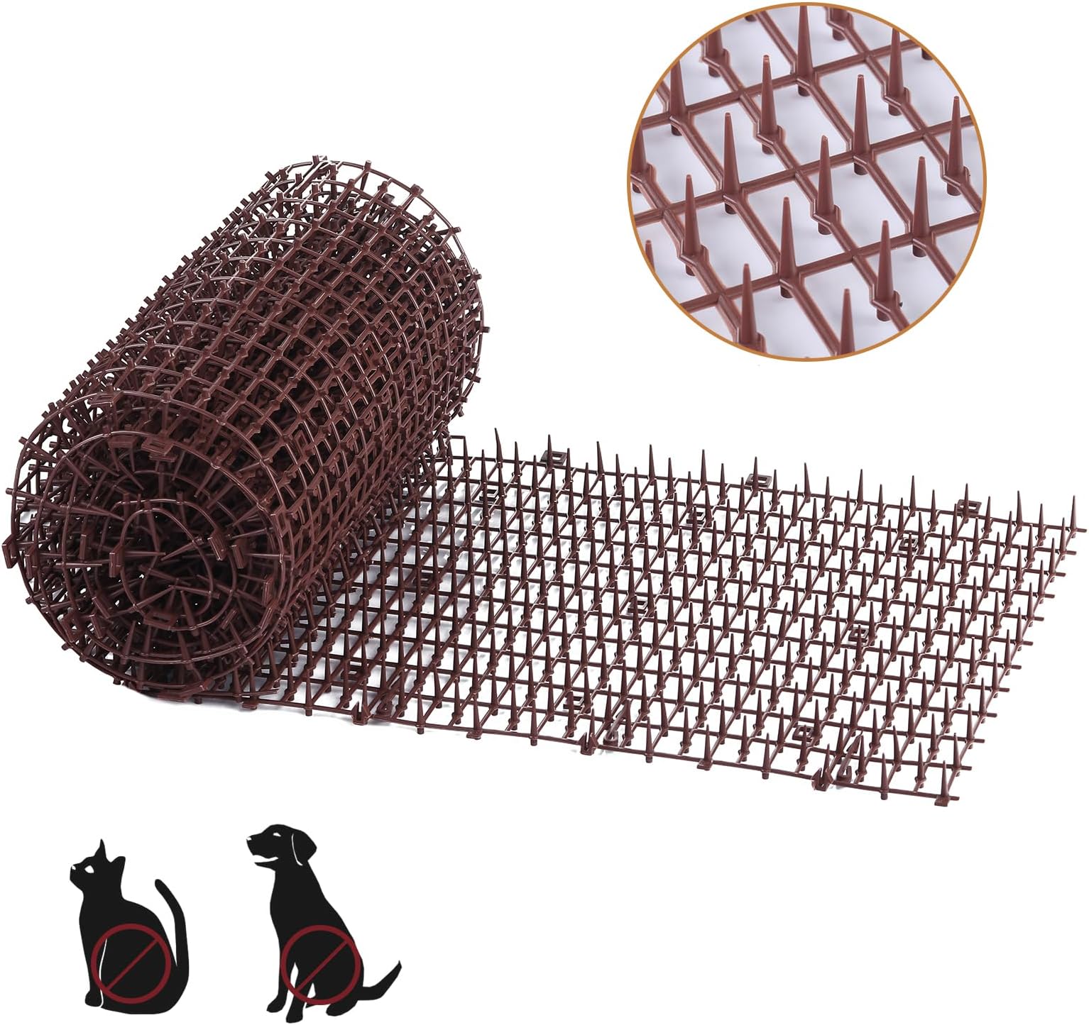 Amazon.com: Cat Scat Spike Strips (24Pack) - Pet and Dog Deterrent ...
