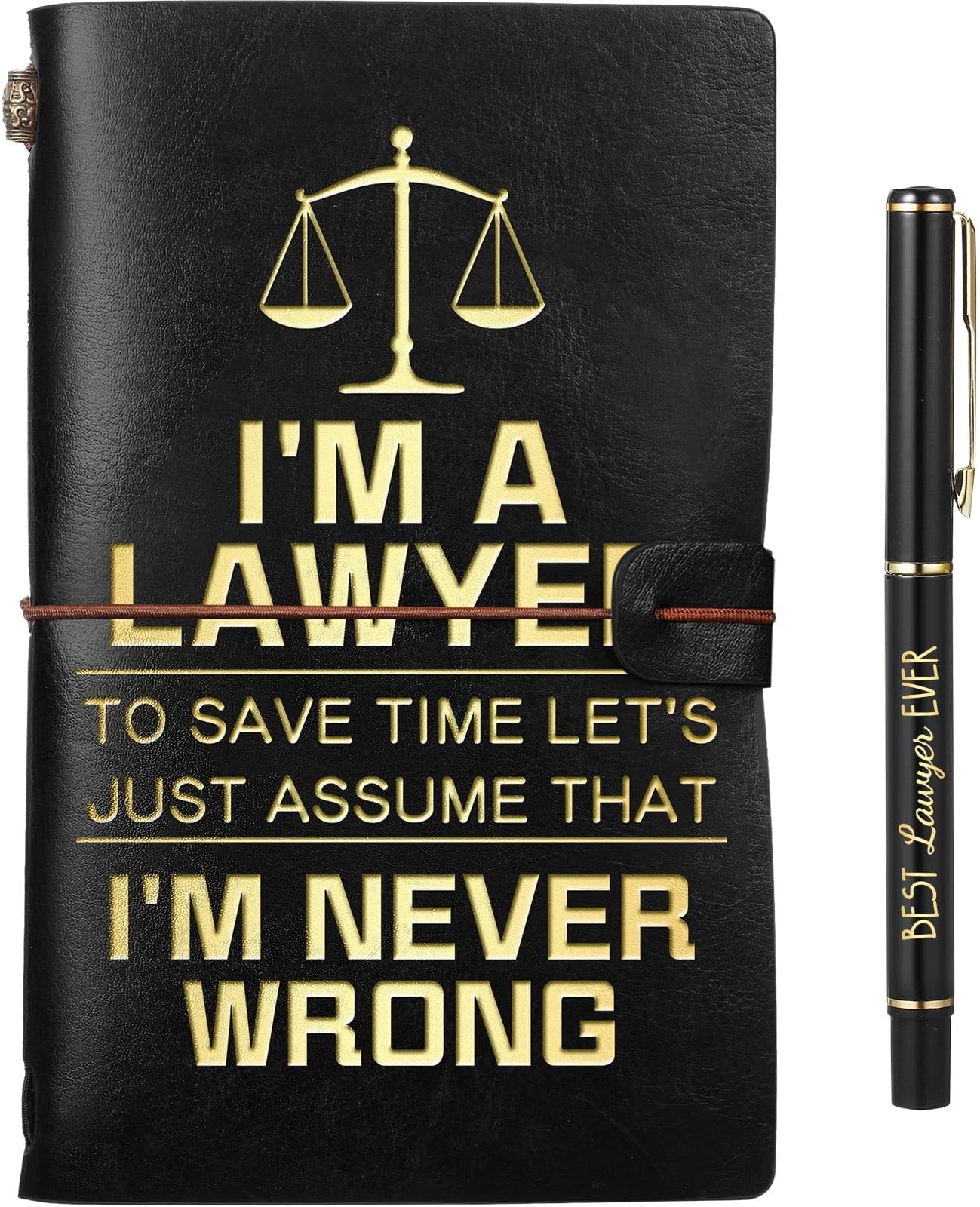 Amazon.com : WUUCKOO Lawyer Definition 80 Sheets 160 Pages Blank Double ...