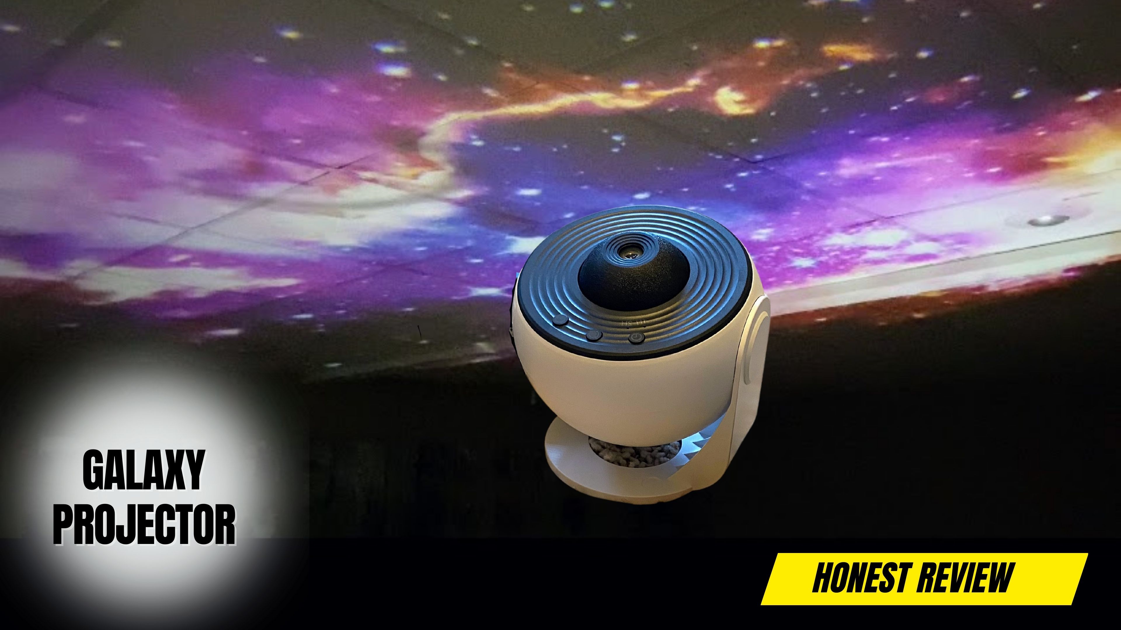 Watch Night Light Galaxy Projector - Demonstration and Breakdown on ...