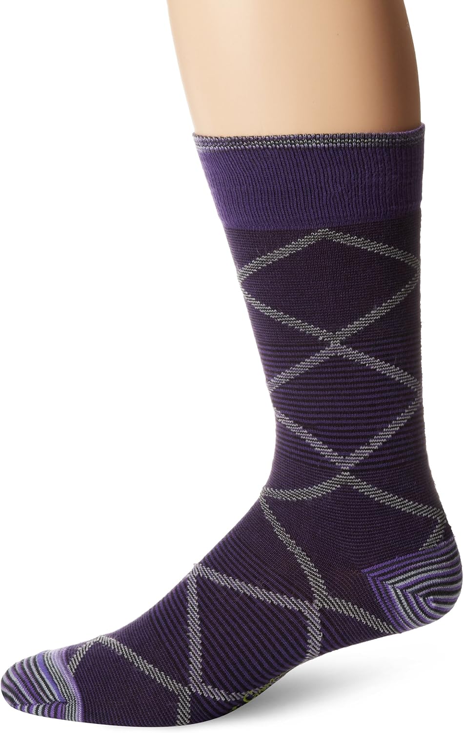 Amazon.com: Robert Graham Men's Lane Sock, Purple, Sock Size:10-13/Shoe ...