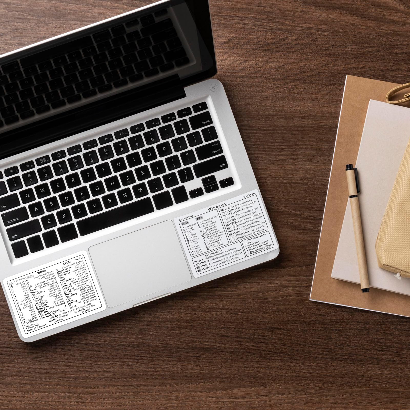 Snapklik.com : 2pcs Windows Shortcut Sticker, Excel Cheat Sheet ...