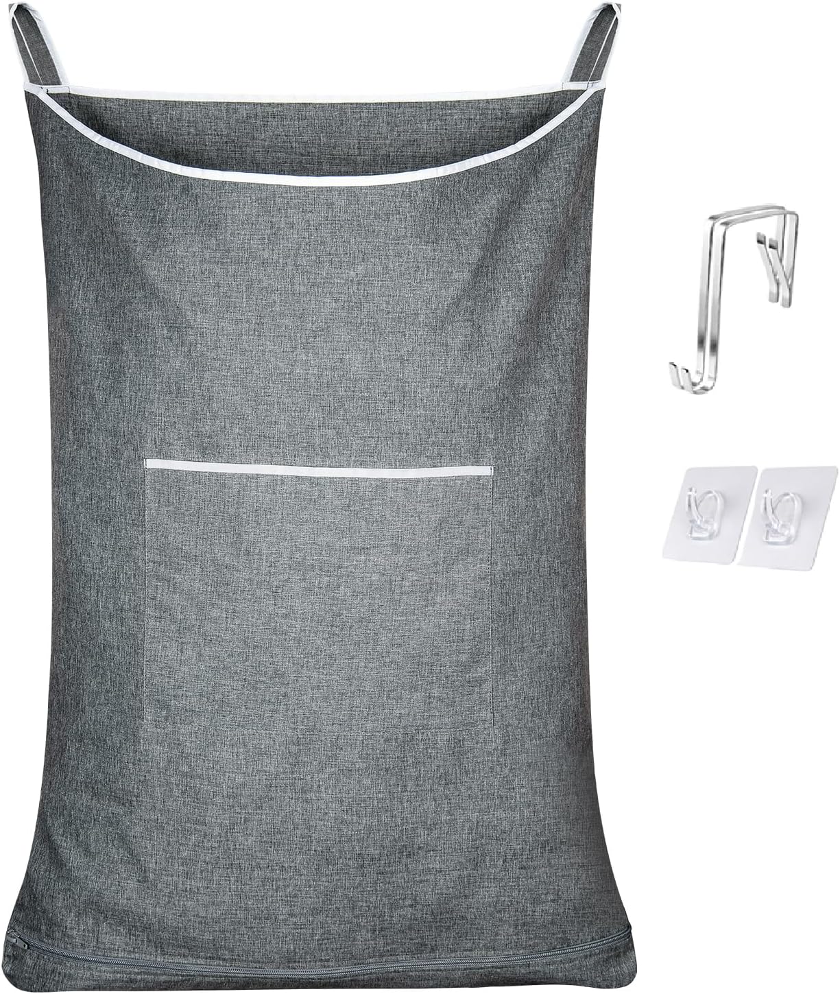 Amazon.com: Honey-Can-Do Collapsible Wall-Mounted Clothes Hamper with ...