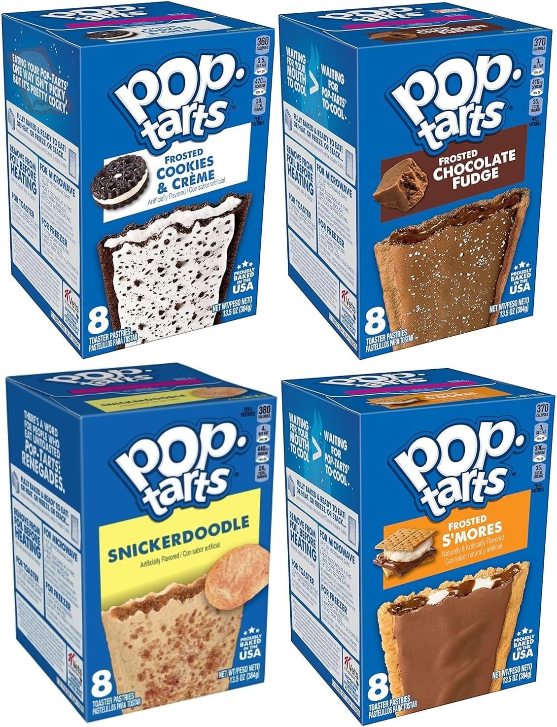 Amazon.com : Pop-Tarts Toaster Pastries, Breakfast Foods, Kids Snacks ...