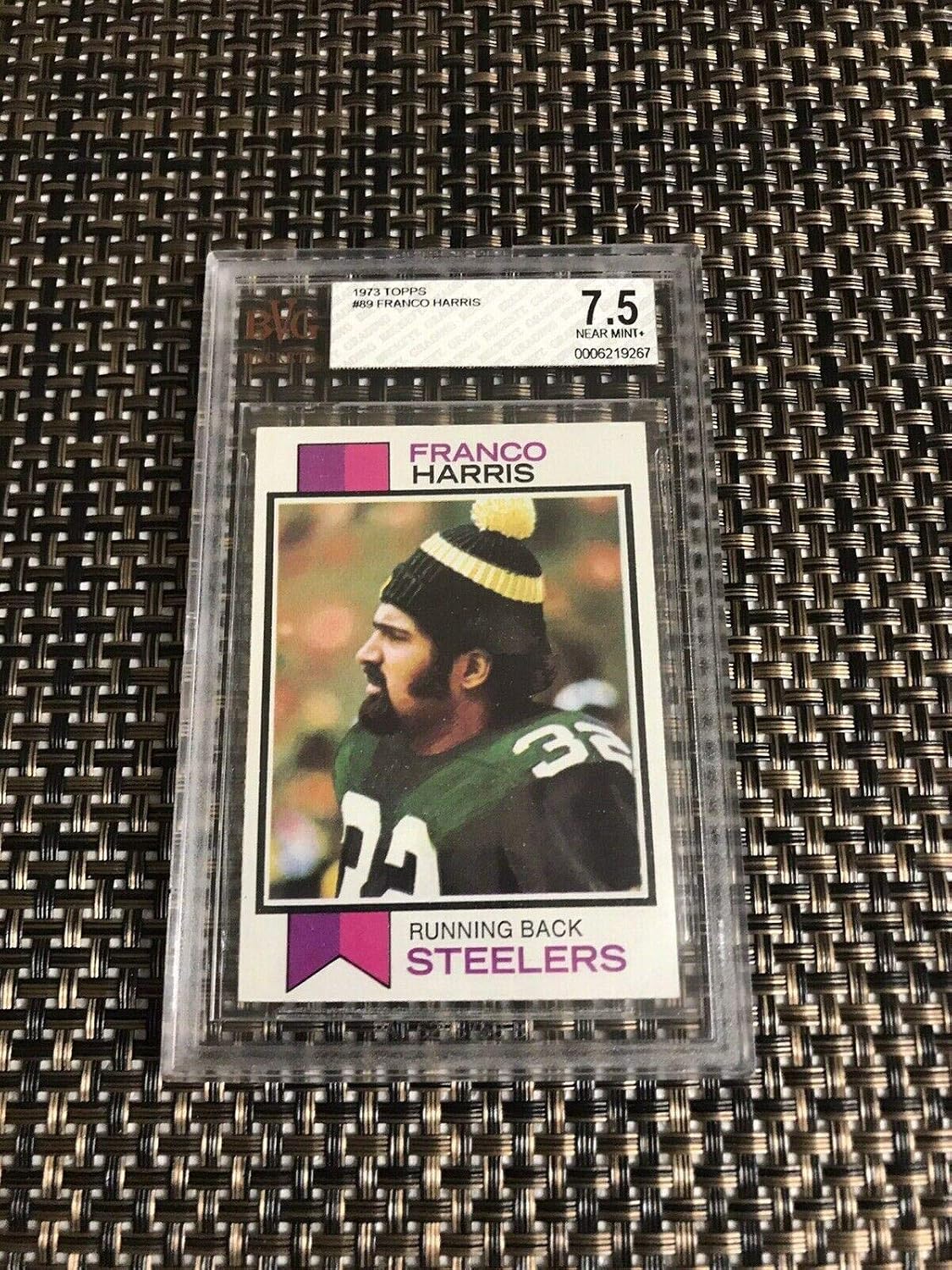 Amazon.com: 1973 Topps #89 Franco Harris Rookie Card Stealers Bvg ...