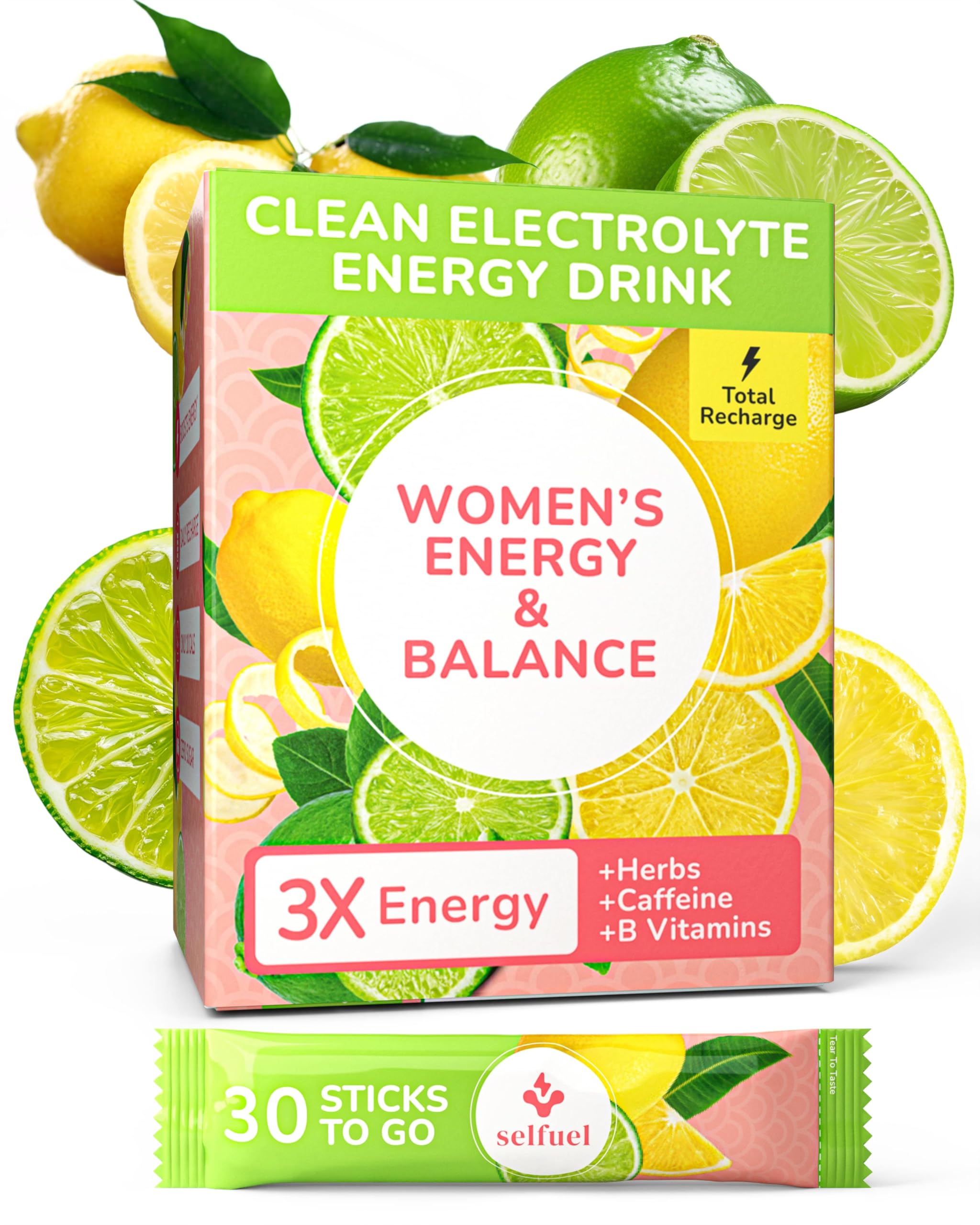 Amazon.com : Energy Drink Powder for Women | Clean Energy + Hydration ...