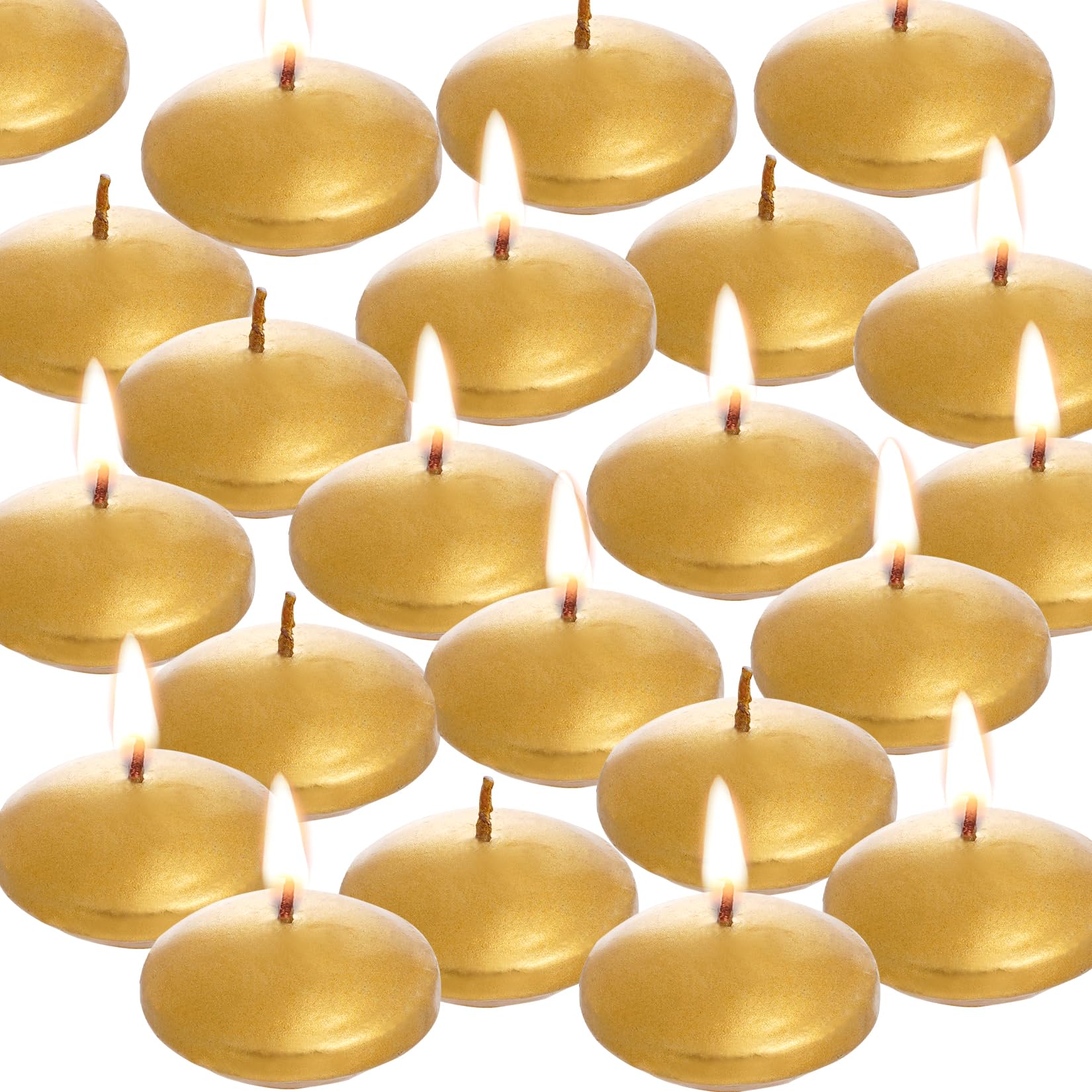Amazon.com: 20 Pcs Floating Candles Centerpieces, 1.5 Inch Unscented ...