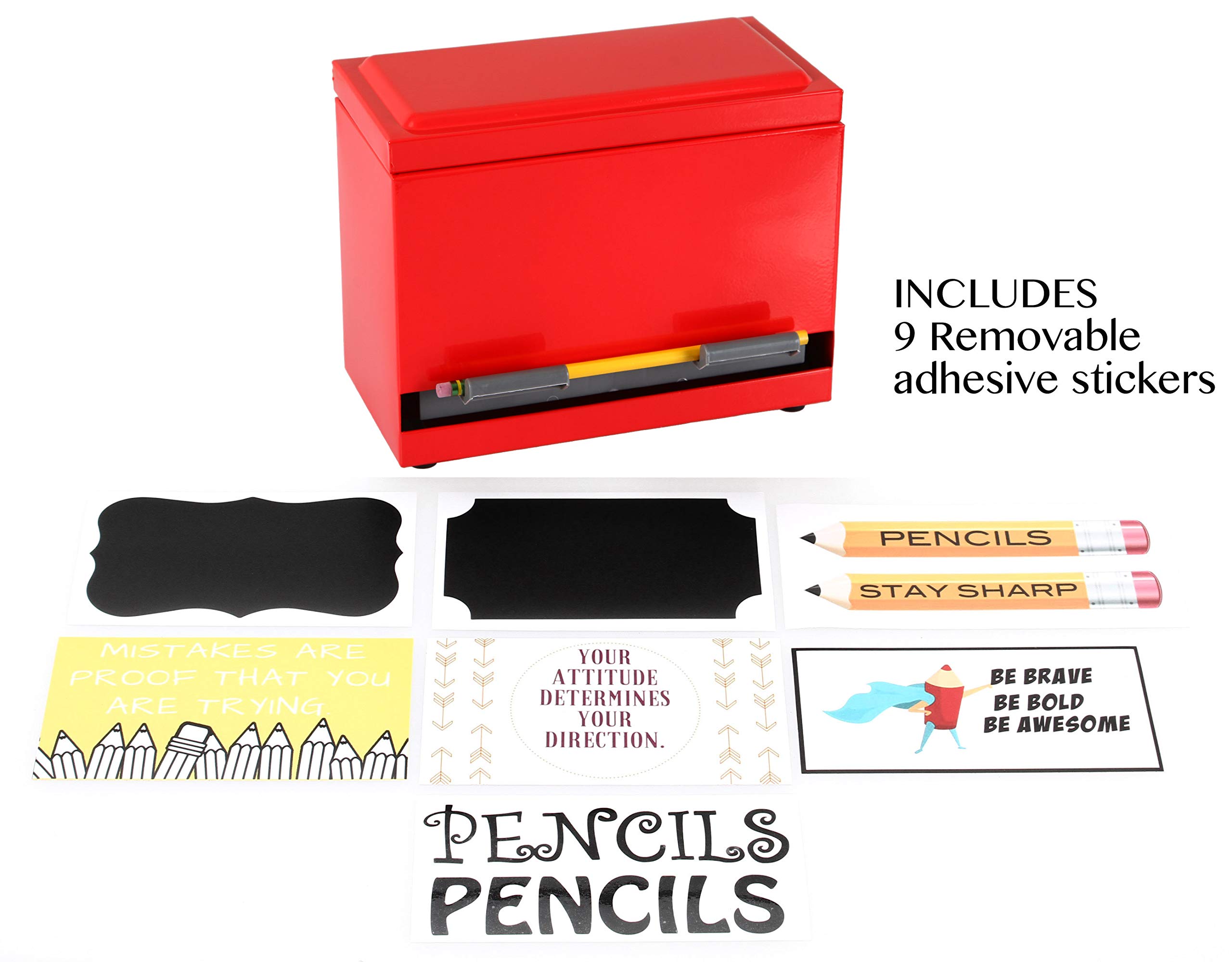 2Fold Supply Pencil Dispenser for Classroom - Bulk Pencil Storage ...