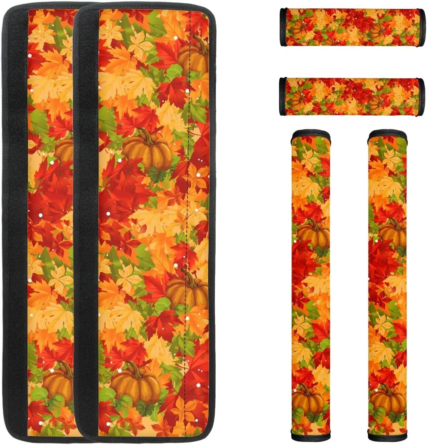Amazon.com: BYCHECAR Thanksgiving Refrigerator Door Handle Covers Set ...