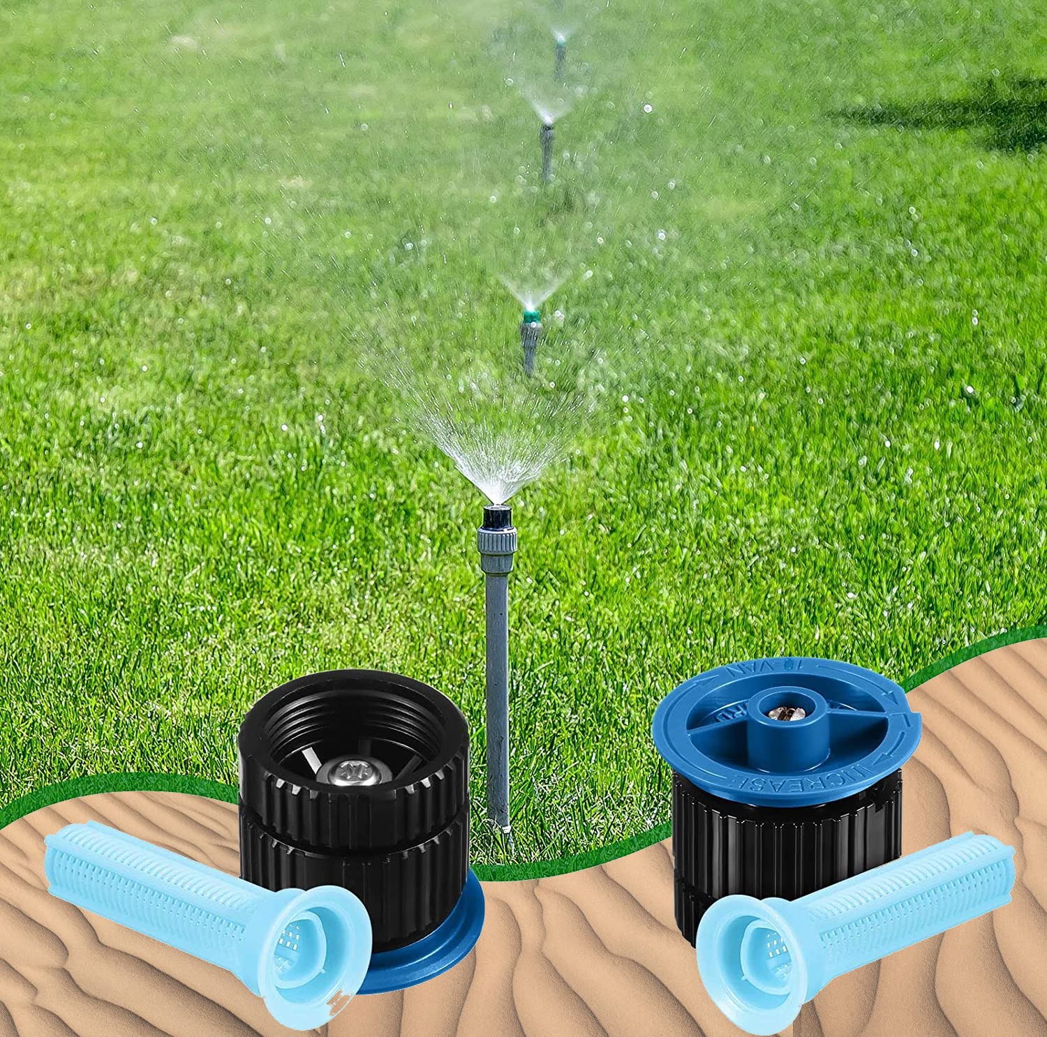 Snapklik.com : Grehge Ta 4-Pack 10 Van Variable Arc Adjustable ...